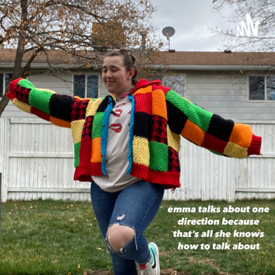 emma talks about one direction because that’s all she knows how to talk ...