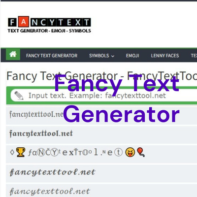 Fancy Text Generator - FancyTextTool.Net • A podcast on Spotify for ...