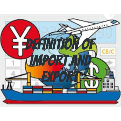 Definition of Import and export • A podcast on Spotify for Podcasters