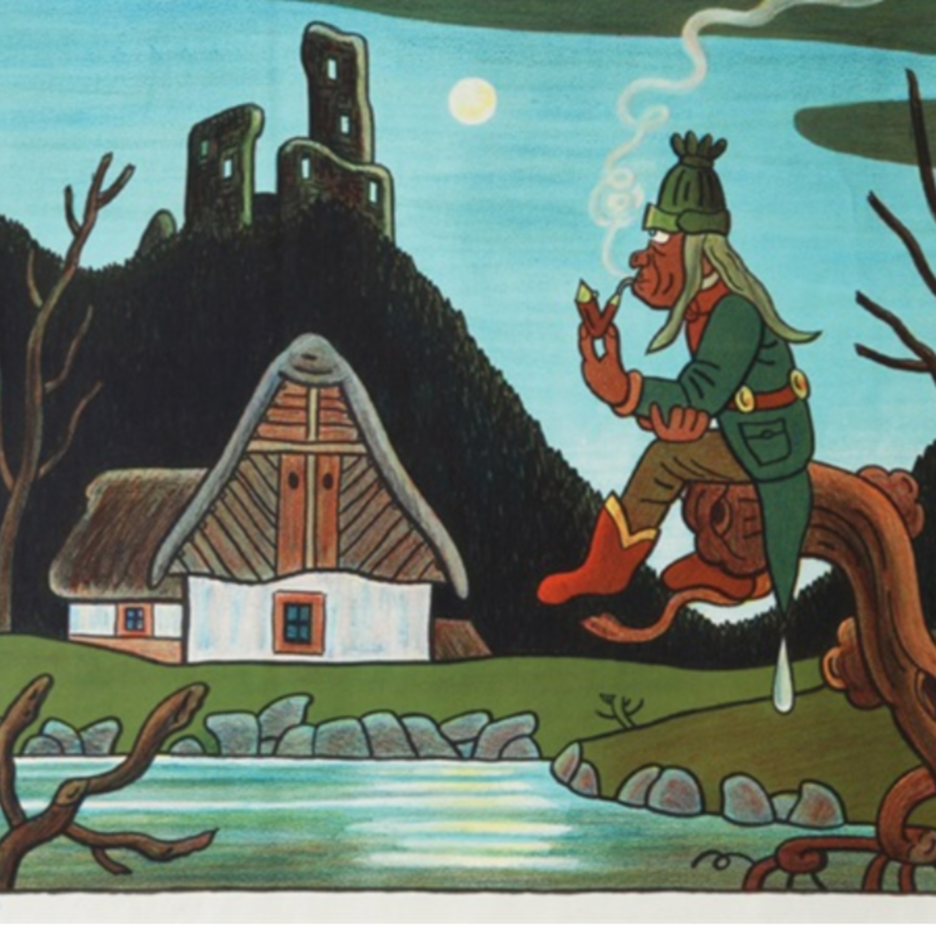 Episode 12: Kytice Part 2 - Vodník, The Green Man in Czech Lakes – ככה ...