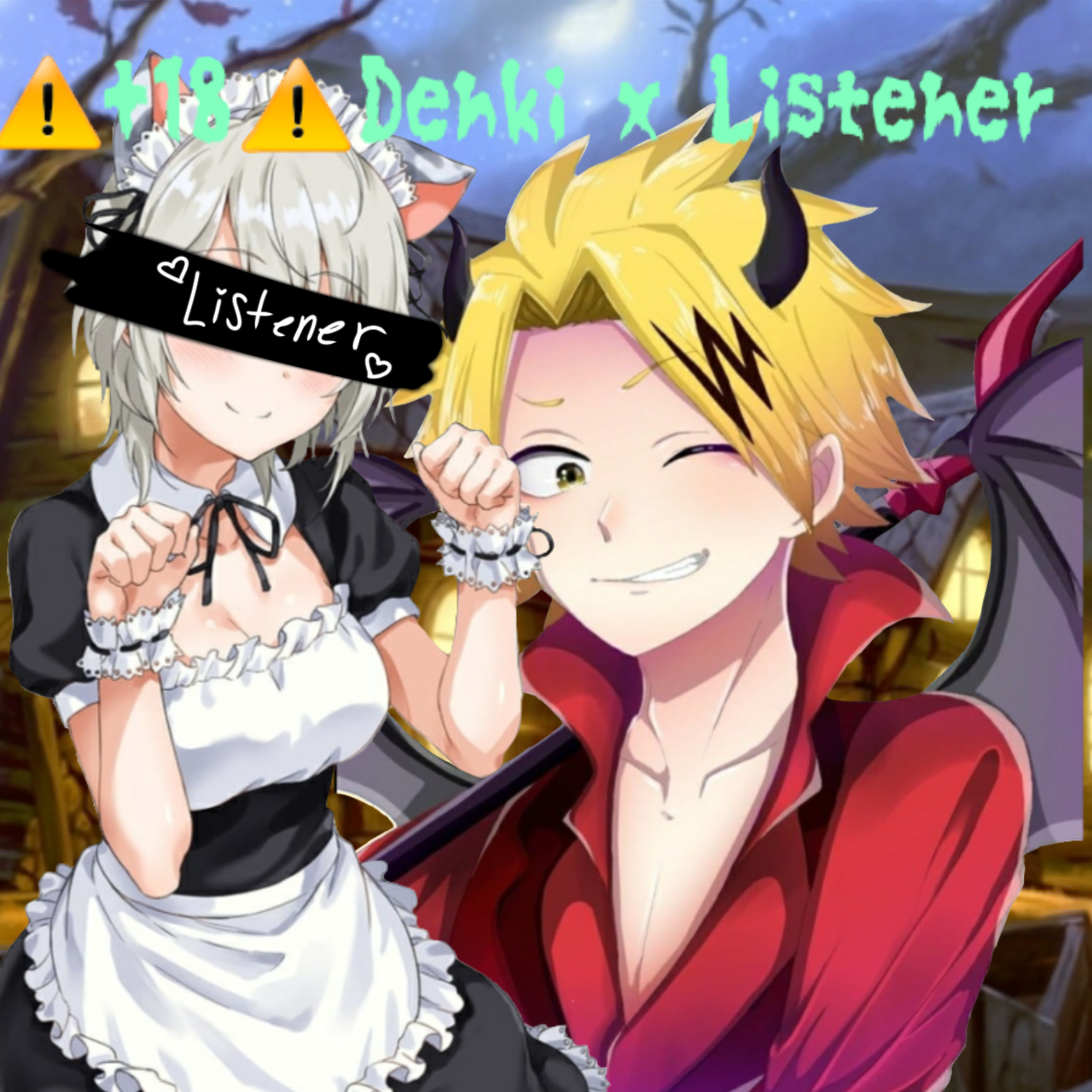 Yandere Bnha Characters X Listenerdeku Kiri And Denki Mha 6319