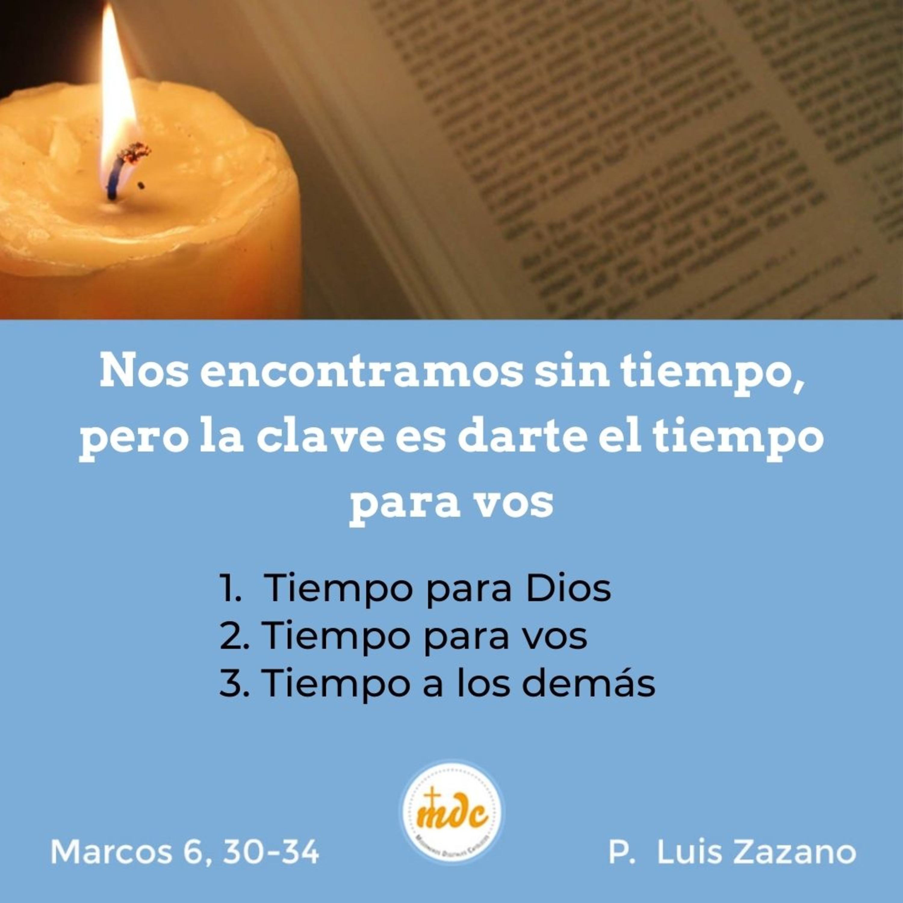 Marcos 6, 30-34 – Reflexión diaria del Evangelio por el P. Luis Zazano ...