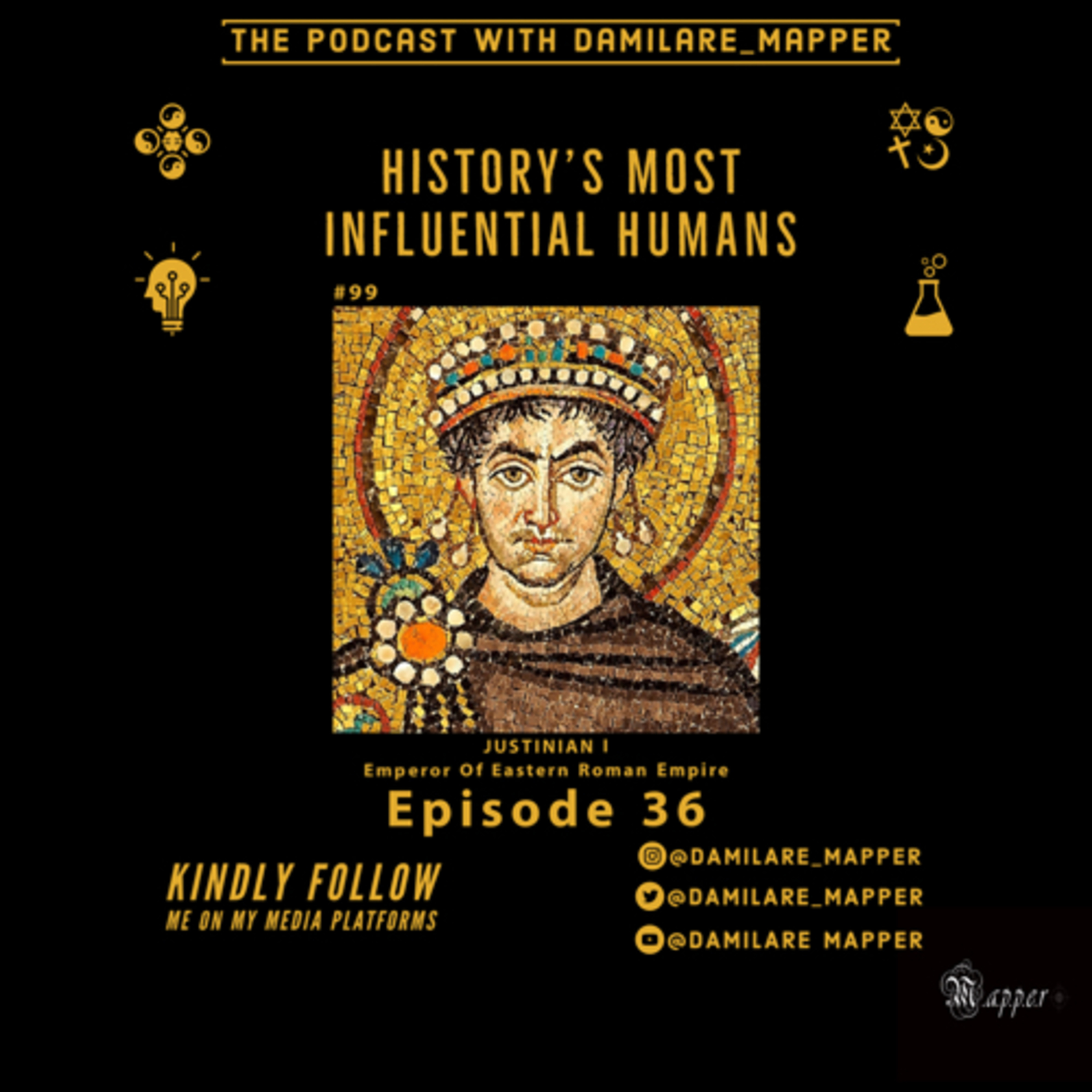 Justinian I (Emperor Of Eastern Roman Empire) – The Podcast With Damilare_Mapper – Lyssna här ...