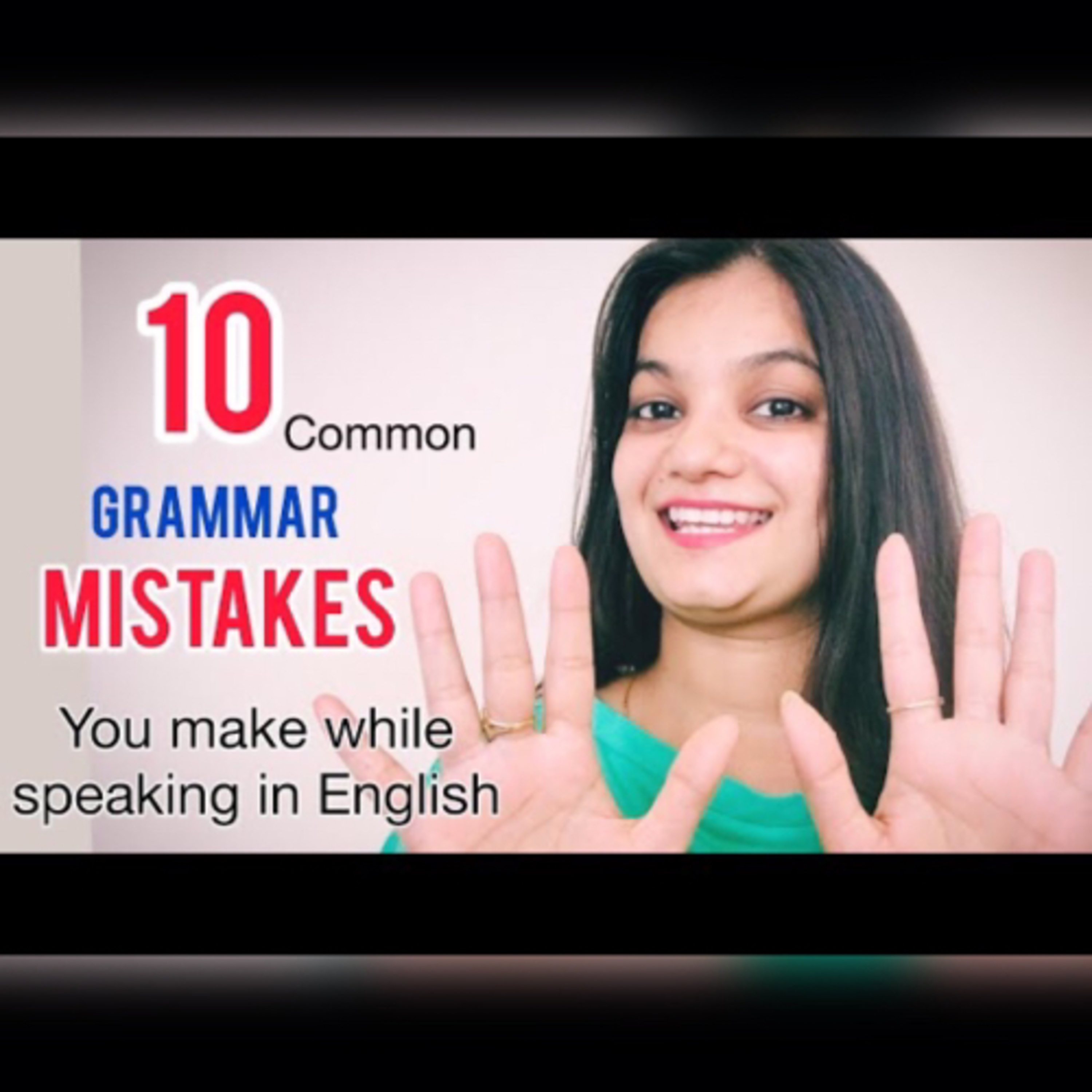 10 MOST COMMON Grammar Mistakes English Learners Make Error