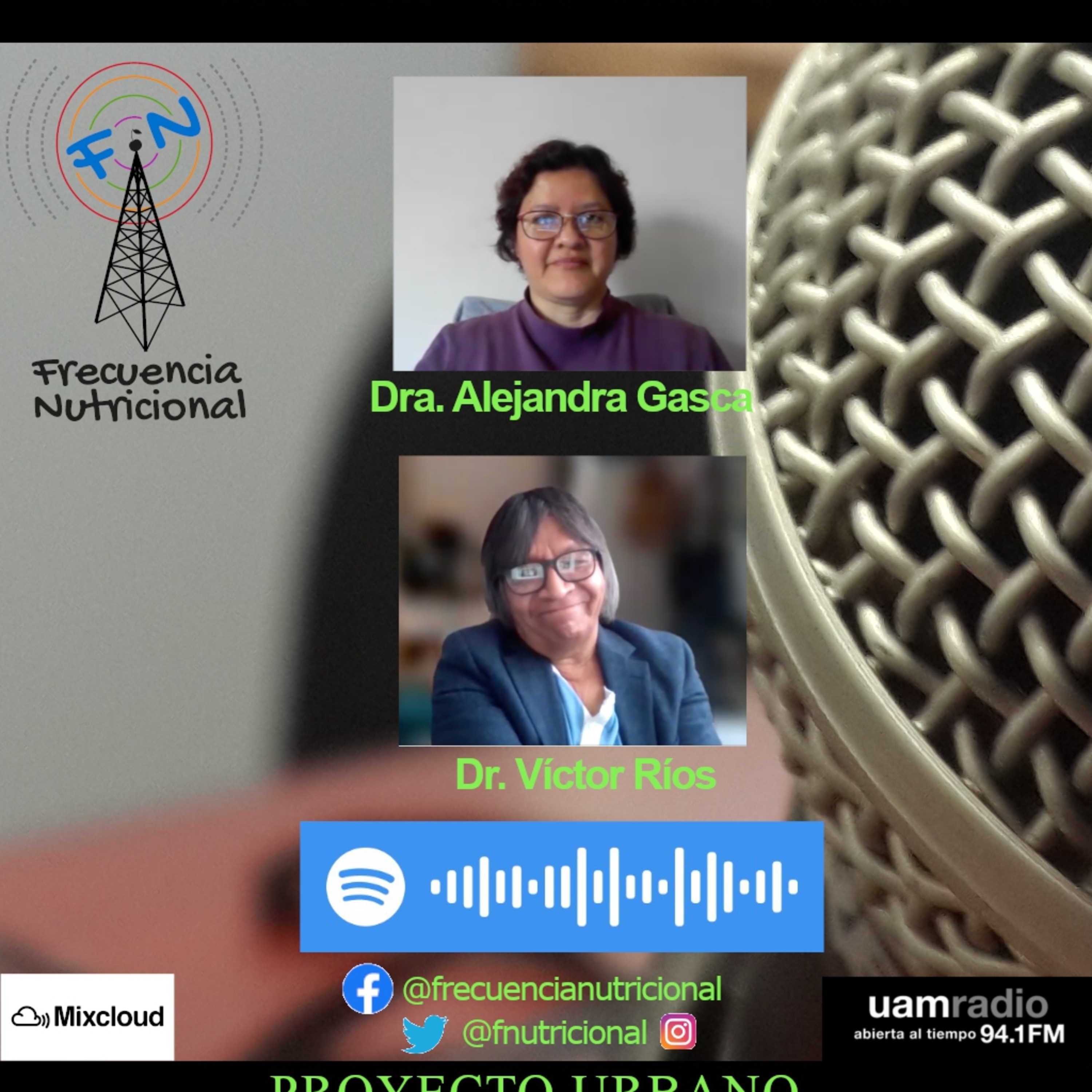 TEMA: Proyecto Urbano de Salud de la UAM X INVITADOS: Dra. Alejandra ...