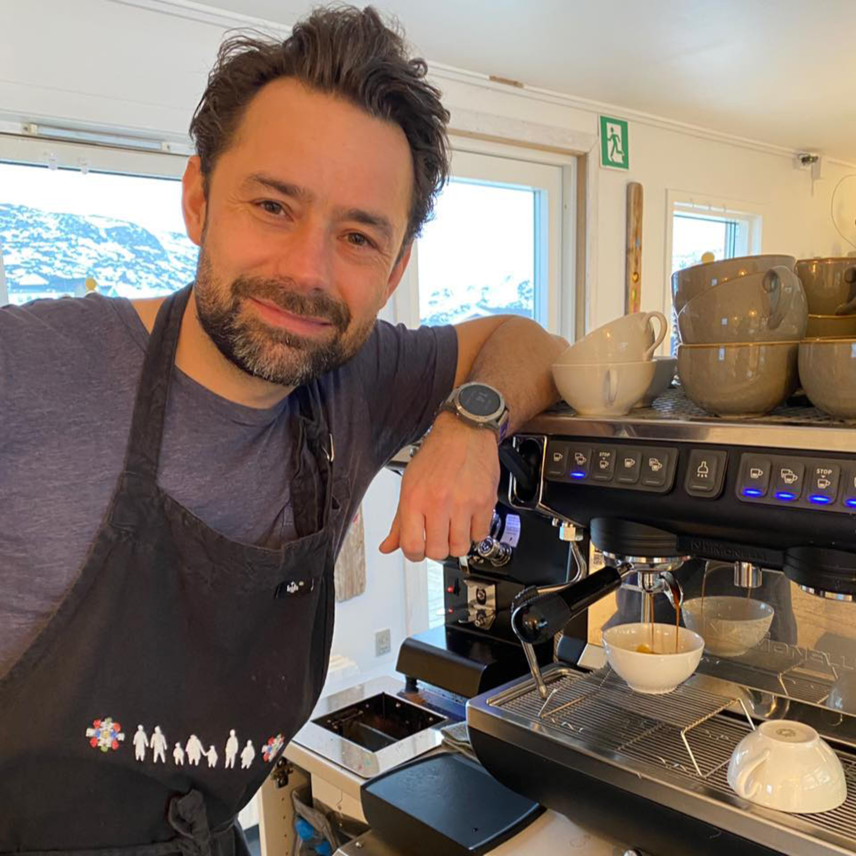 Martin H. Kristensen, ejer af Kûnguak Cafe & Ice Bar i Qaqortoq - The North Atlantic Gateway ...