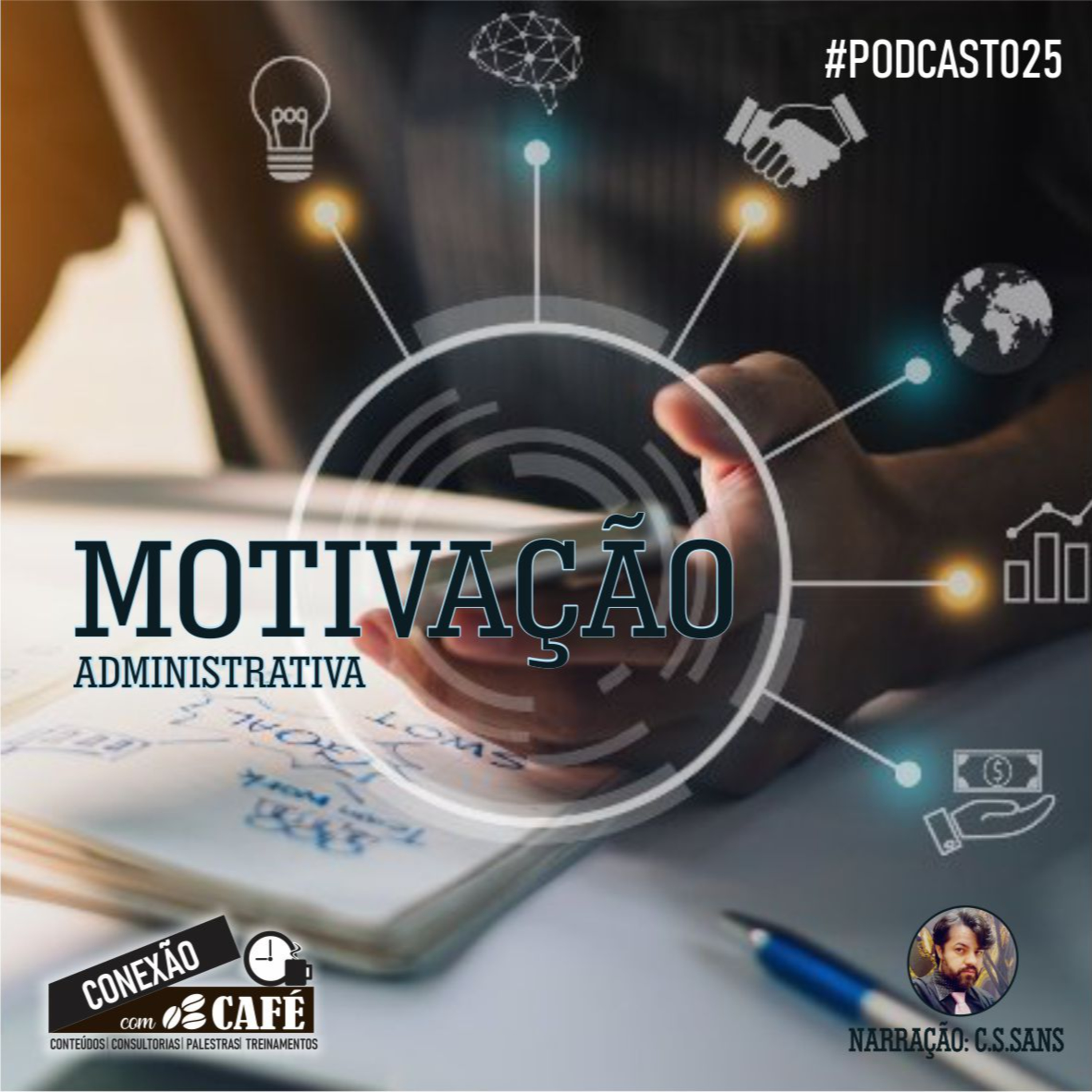 MOTIVAÇÃO ADMINISTRATIVA – CONEXÃO COM CAFÉ – Podcast – Podtail