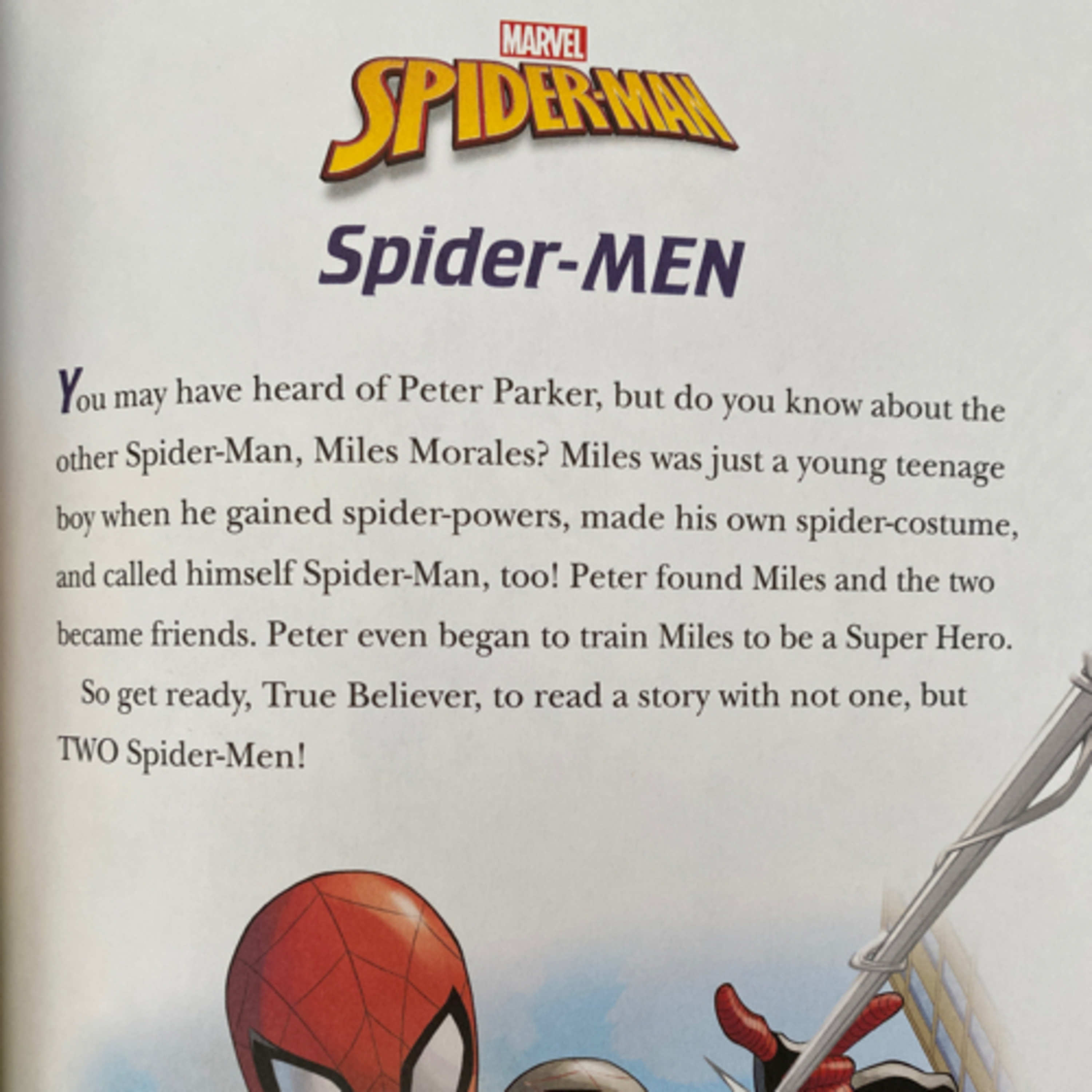 5 minute Marvel Spider-Man Stories: Spider-Men from Story time with ...
