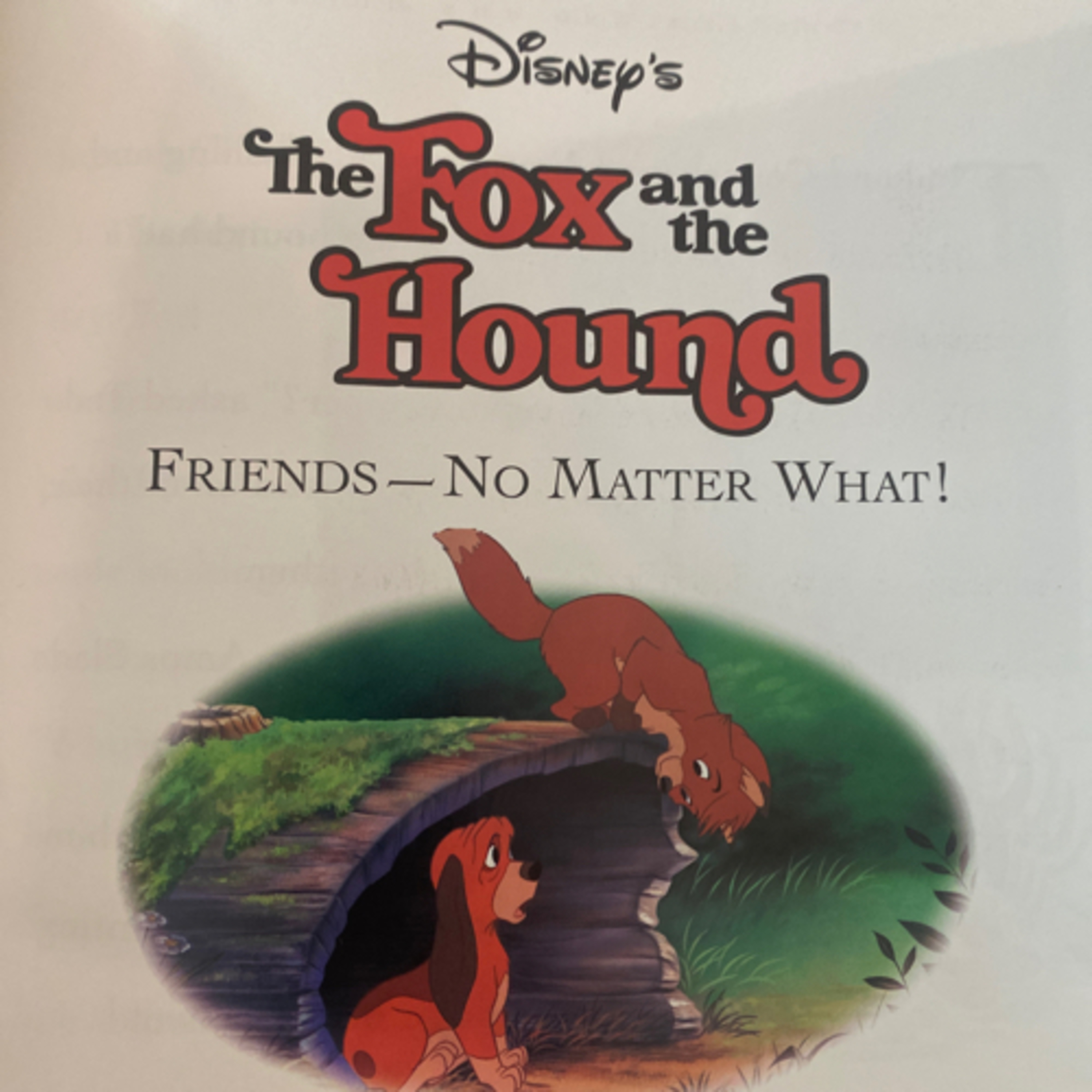 Disney Animal Stories: The Fox and the Hound - Friends No Matter What ...