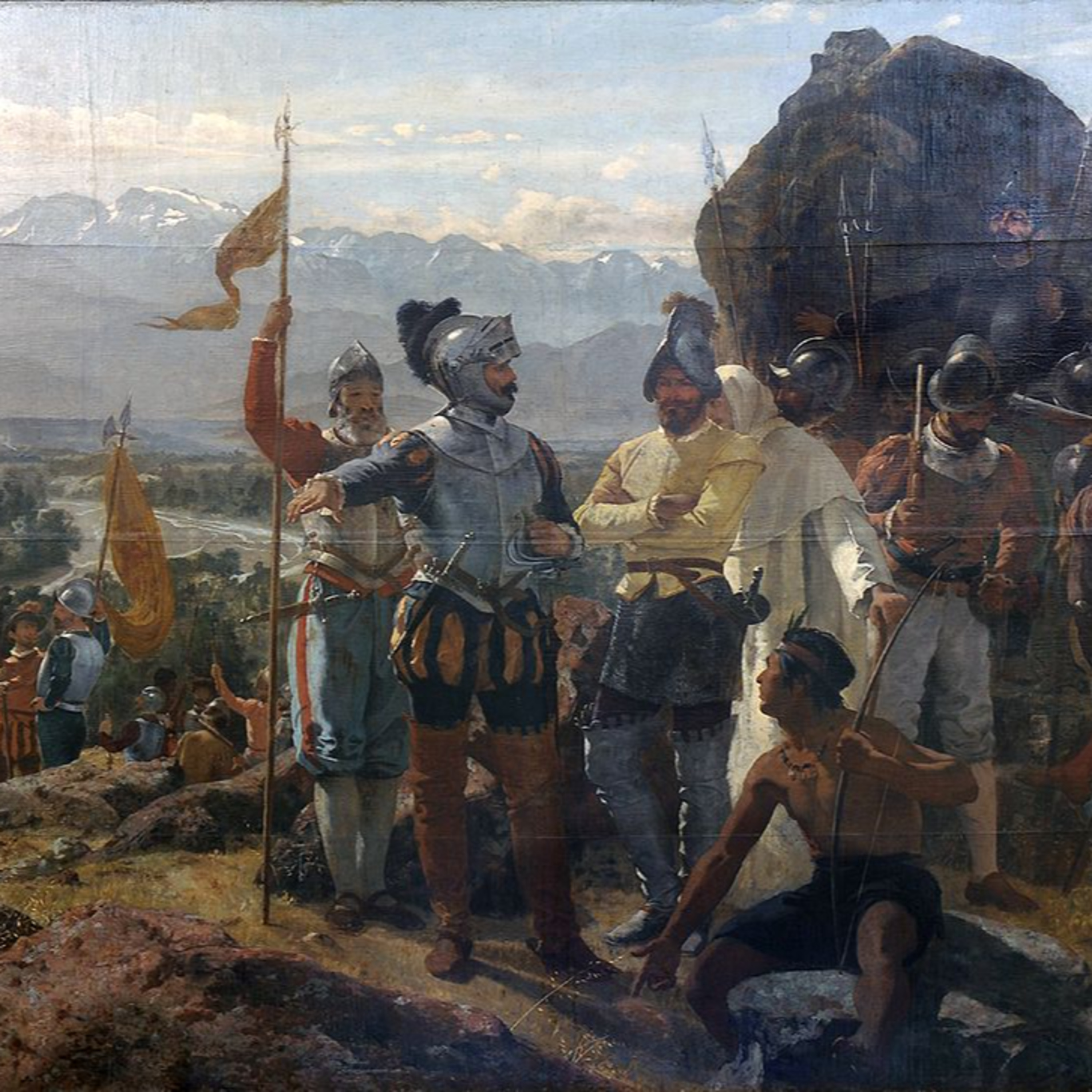 Pedro de Valdivia funda la ciudad de Santiago del Nuevo Extremo (1541 ...