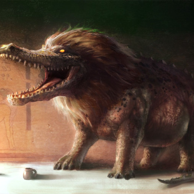 Ammit - The Great Devourer Of Hearts Of The Afterlife Judgement ...