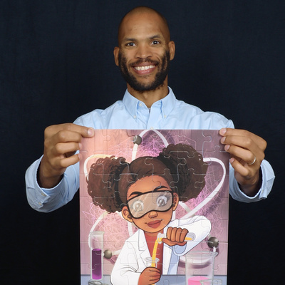 Positive self images for black children, Matthew Goins of Puzzle Huddle ...