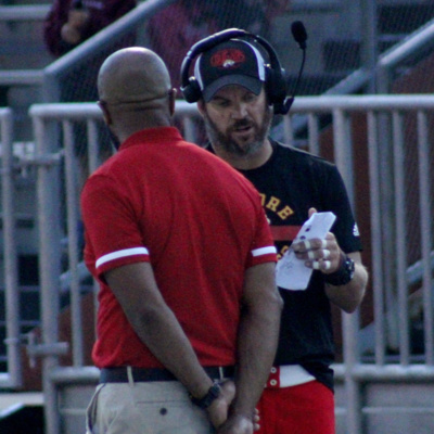 Coronado football coach Monte Gutowski by The 719 Coaches Show