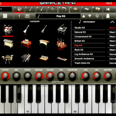 Appli SampleTank pour iOS première partie by La Fa Mi
