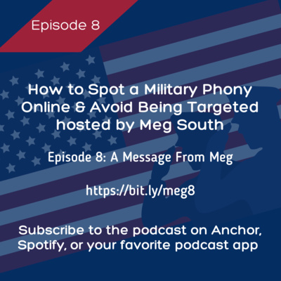 Episode 8: A Message From Meg About Moving Forward by How to Spot a ...