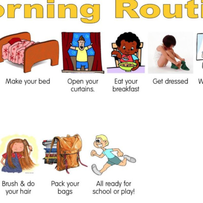 1.02 Me baño por la mañana by Spanish 2 Note Guide Podcast