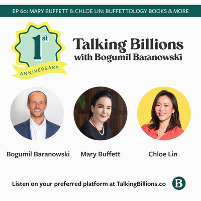 1st Anniversary | 60th Episode: Mary Buffett & Chloe Lin: Buffettology Books & More by Talking ...