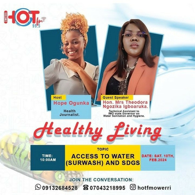 ACCESS TO WATER, SURWASH and SDGS by Health Connect Africa