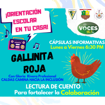 Lectura de cuento: Gallinita Roja 🐔 by Orientación Escolar En Casa