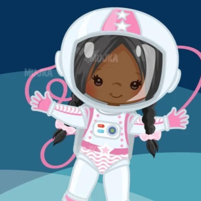 Nina goes on a princess escalator to Outer Space by Maked Up Stories ...
