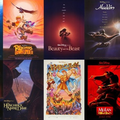 Ranking the Disney Renaissance movies by Matterhorn Yodelers: Disney ...