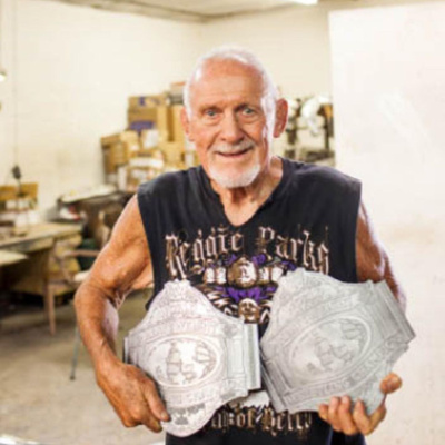 Episode #75 George Schire talks about "The King of Belts" Reggie Parks ...