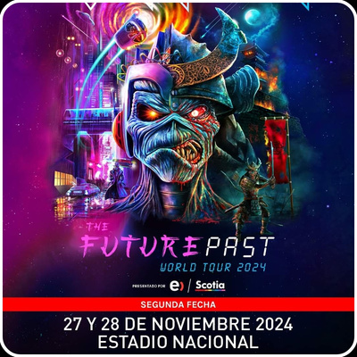 ¡IRON MAIDEN Anuncia Segunda Fecha The Future Past Tour Chile 2024 en el Estadio Nacional! ¿🇲🇽 ...