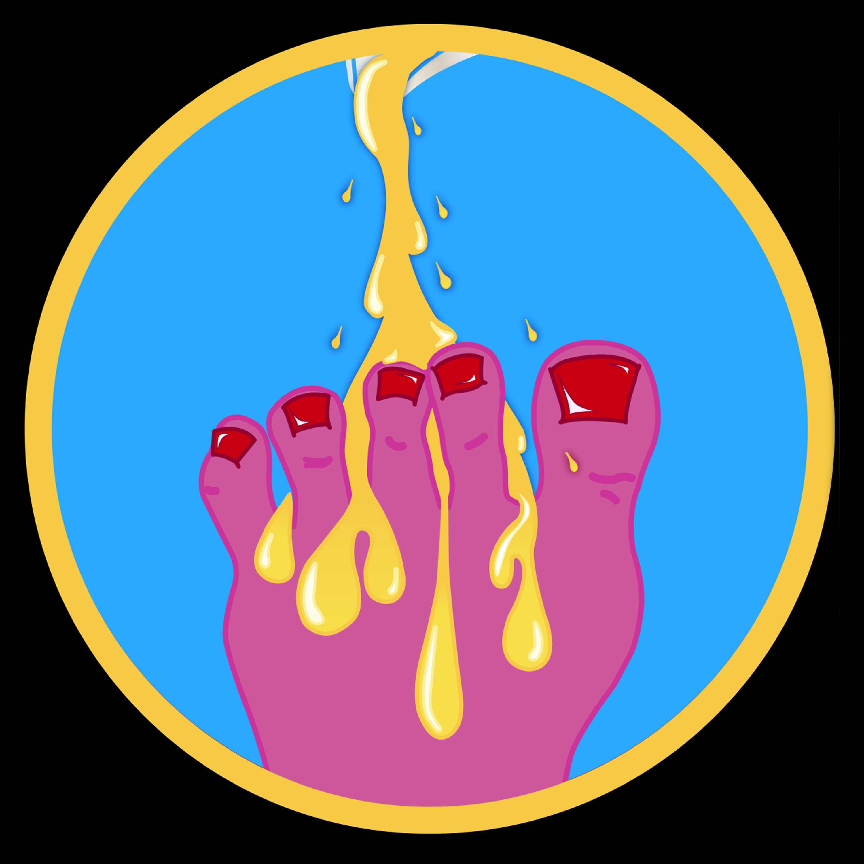 buttered feet - PODash