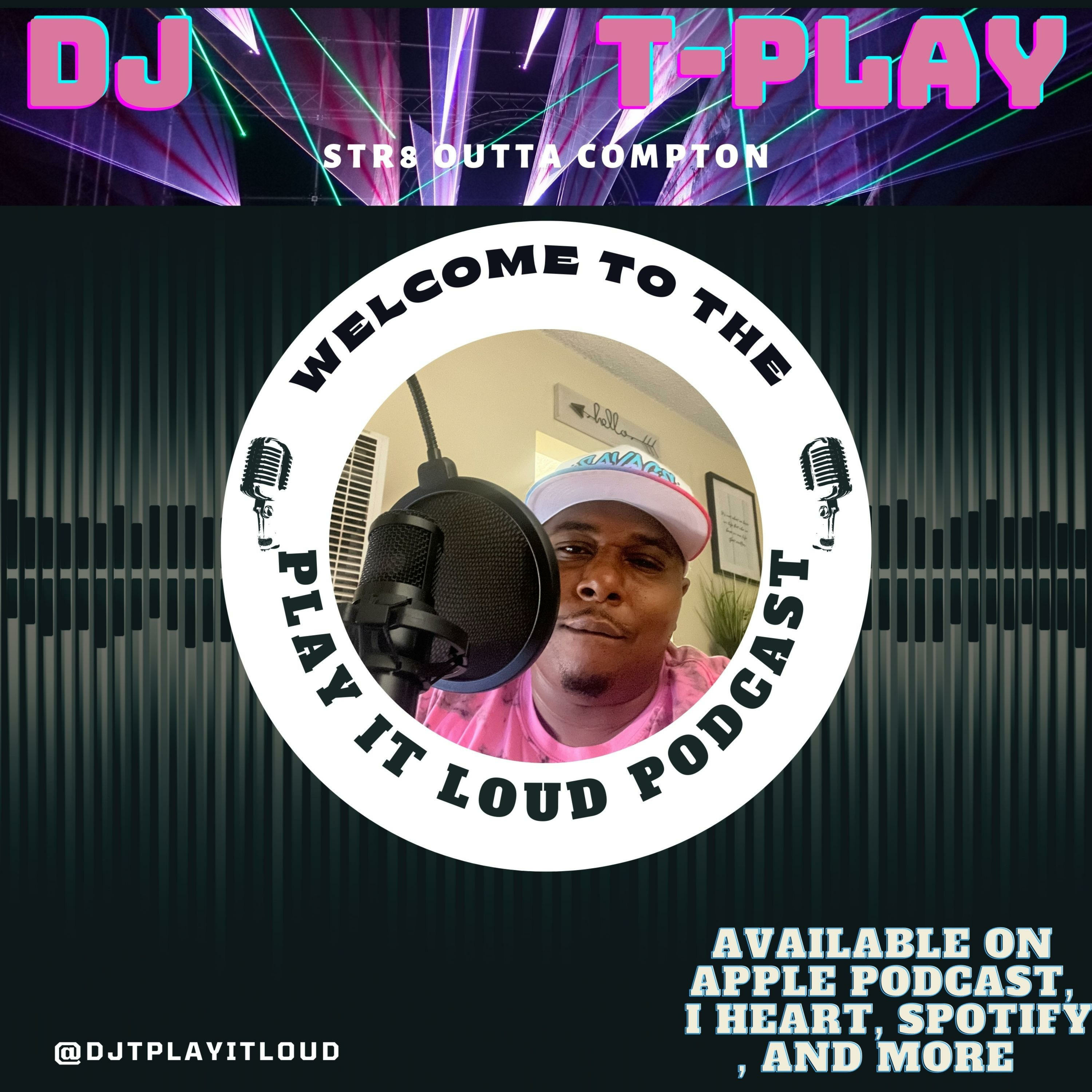 Play it loud Podcast w/DJ T-Play • A podcast on Spotify for Creators