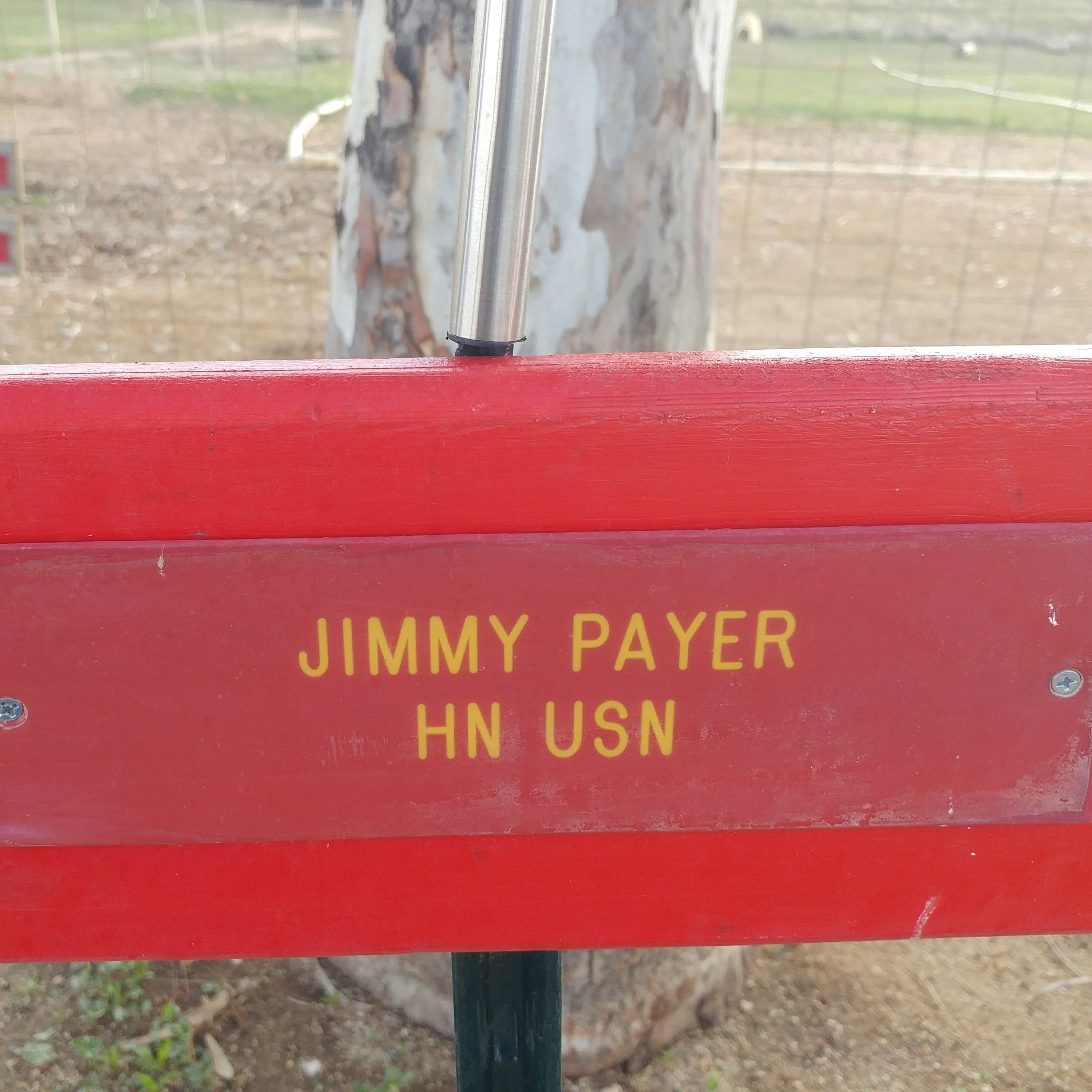 Camp Hamilton #002 Jimmy Payer by Camp Hamilton Veterans Memorial Park