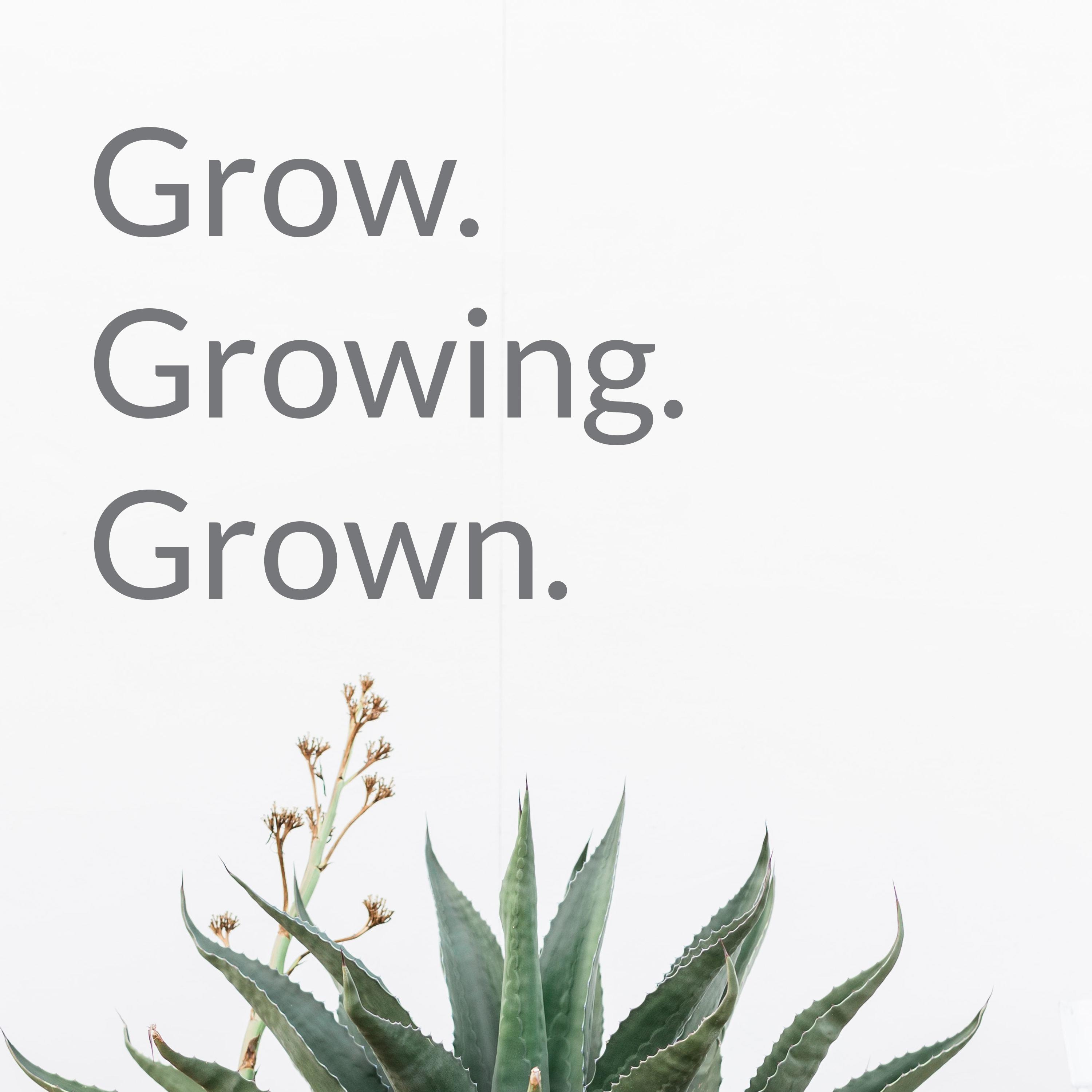 Welcome to the Journey by Grow. Growing. Grown.