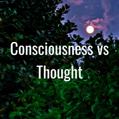 Consciousness vs Thought • A podcast on Spotify for Podcasters