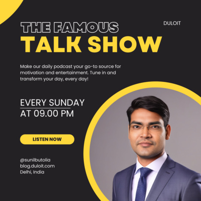 The Famous Talk Show • A podcast on Spotify for Creators
