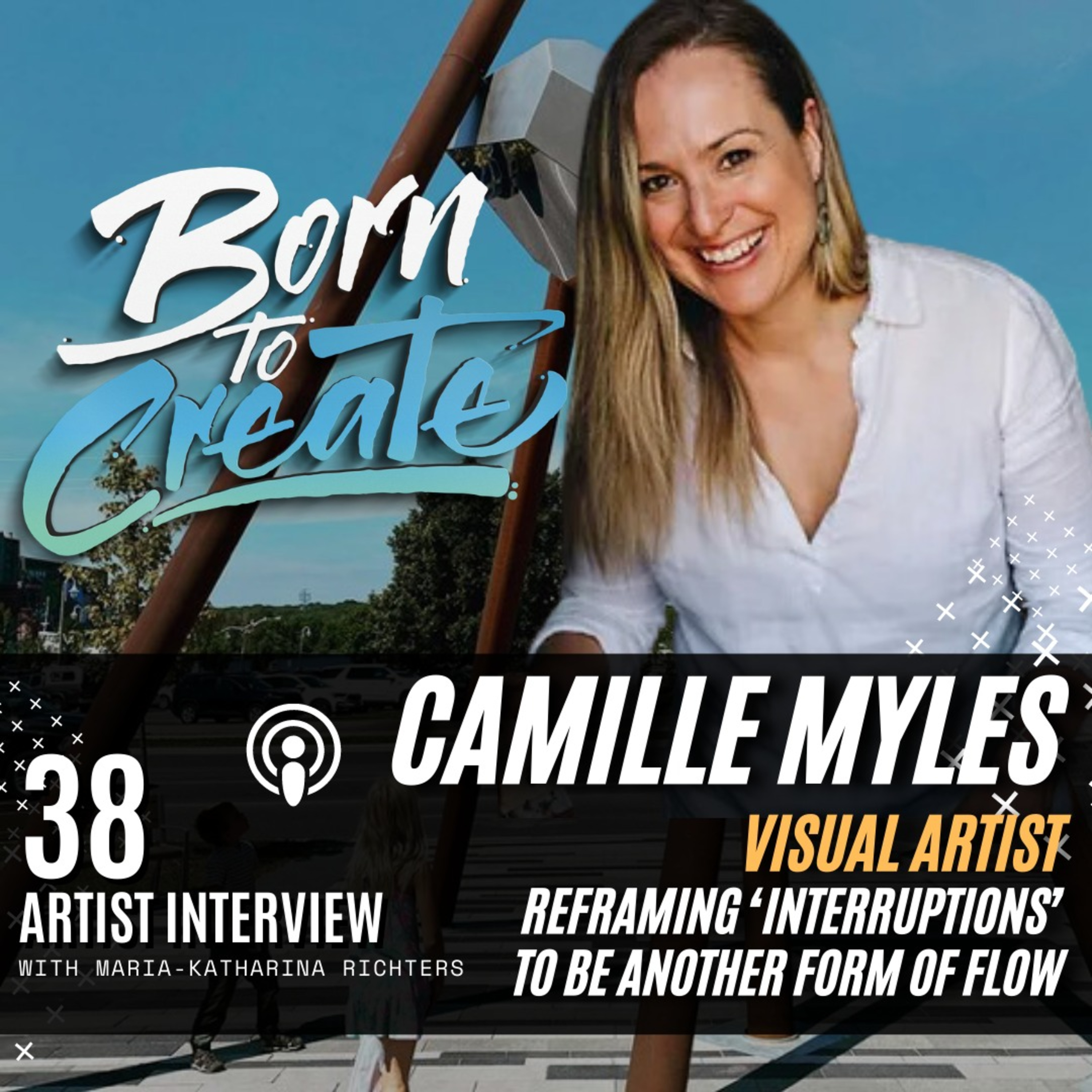 38 Artist Interview -Camille Myles - Reframing ‘interruptions’ to be ...