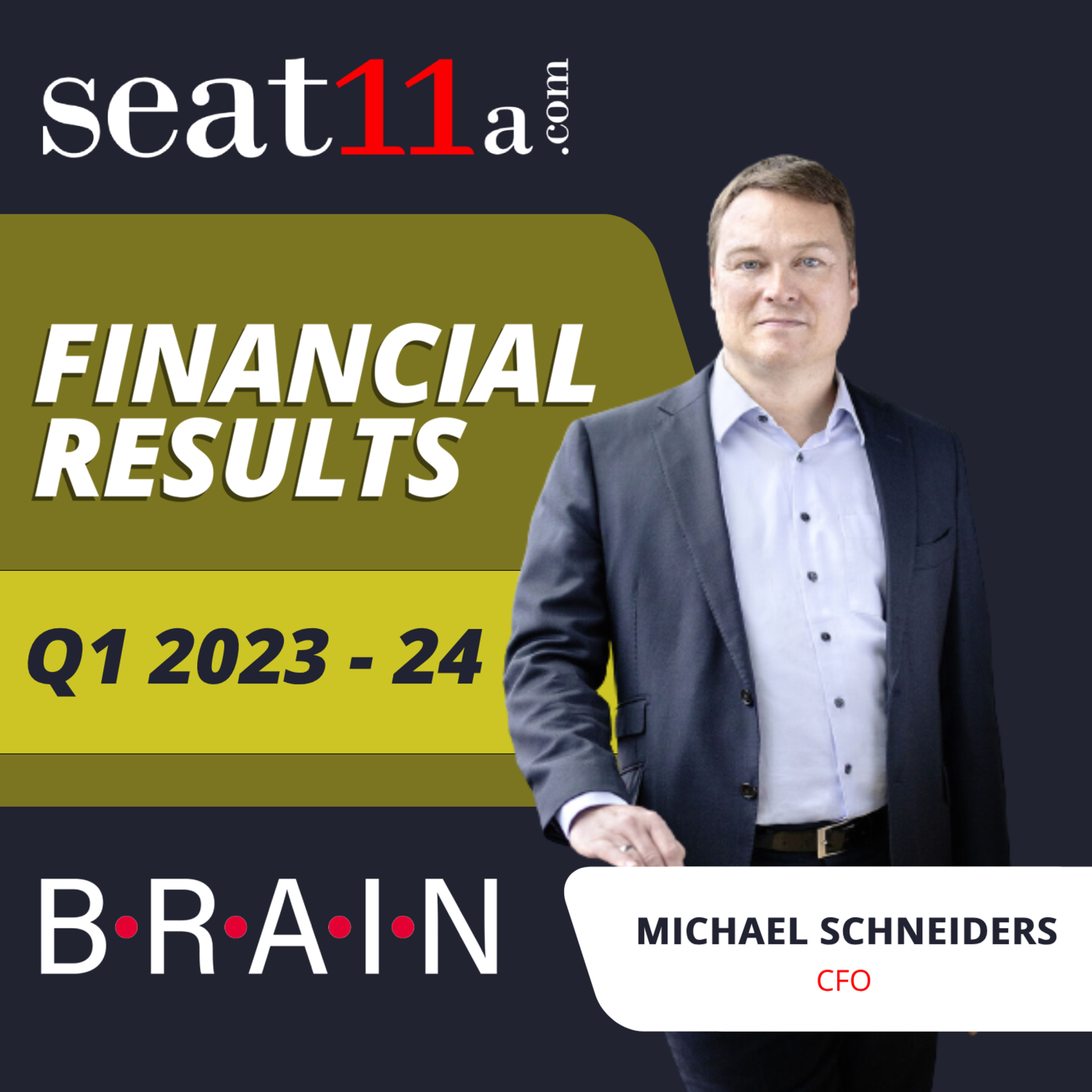 BRAIN Biotech AG Financial Results Q1 2023 / 24 | Strategic Financial ...