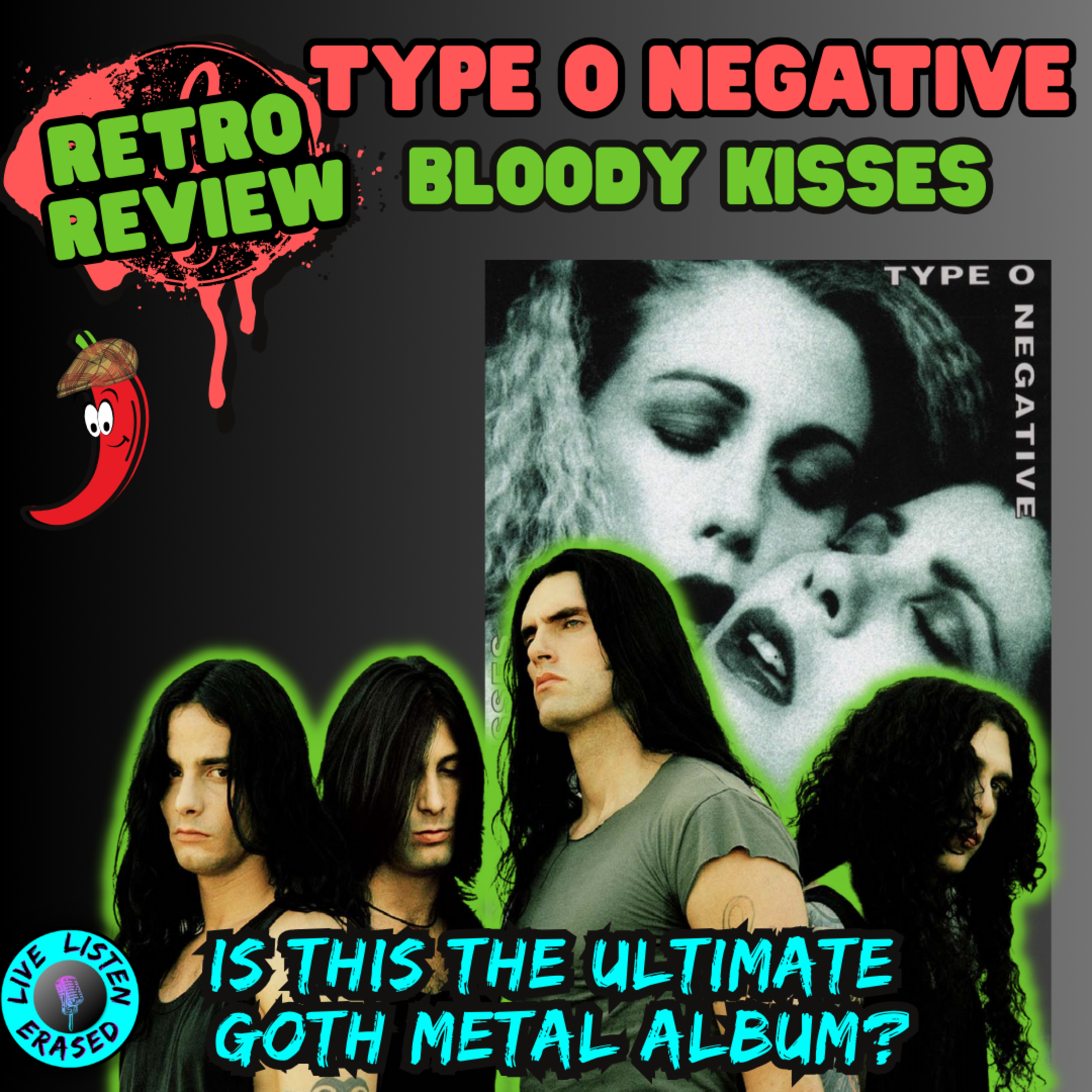 Type O Negative - Bloody Kisses (IS THIS THE ULTIMATE GOTH METAL ALBUM?): Retro Review – Live ...
