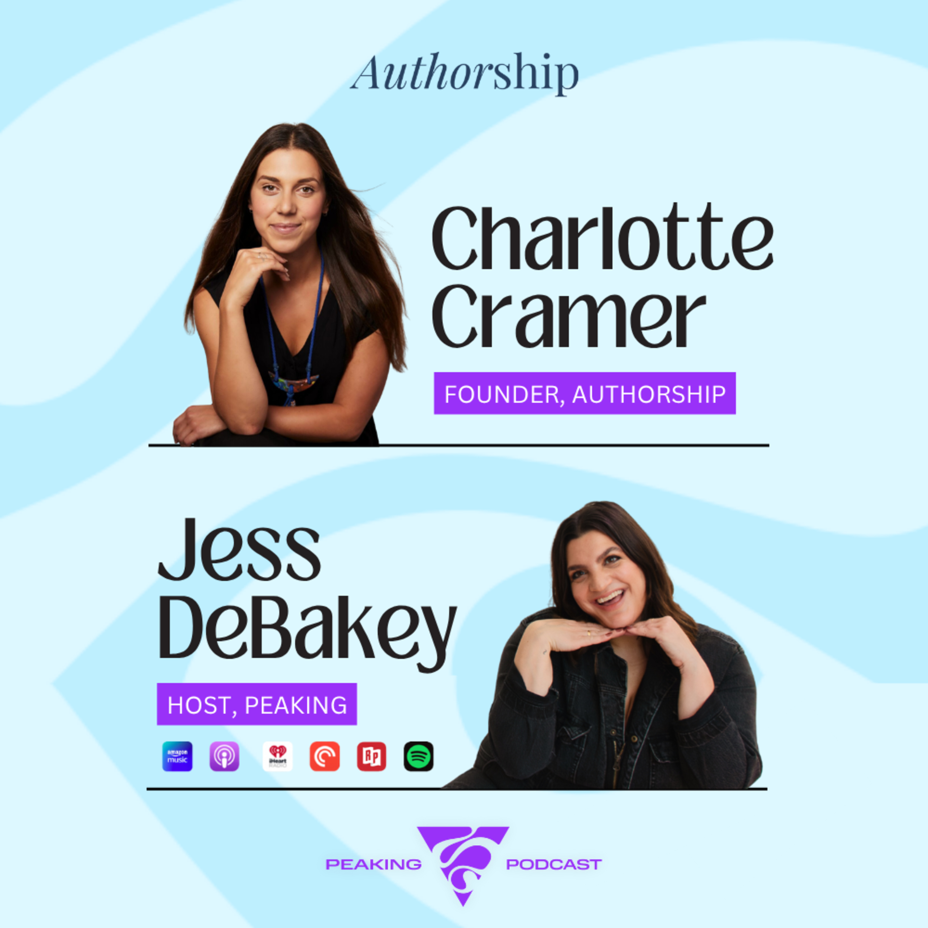 S3E3: Giving Up On Purpose with Author and Neuroscientist Charlotte Cramer - Peaking | Lyssna ...