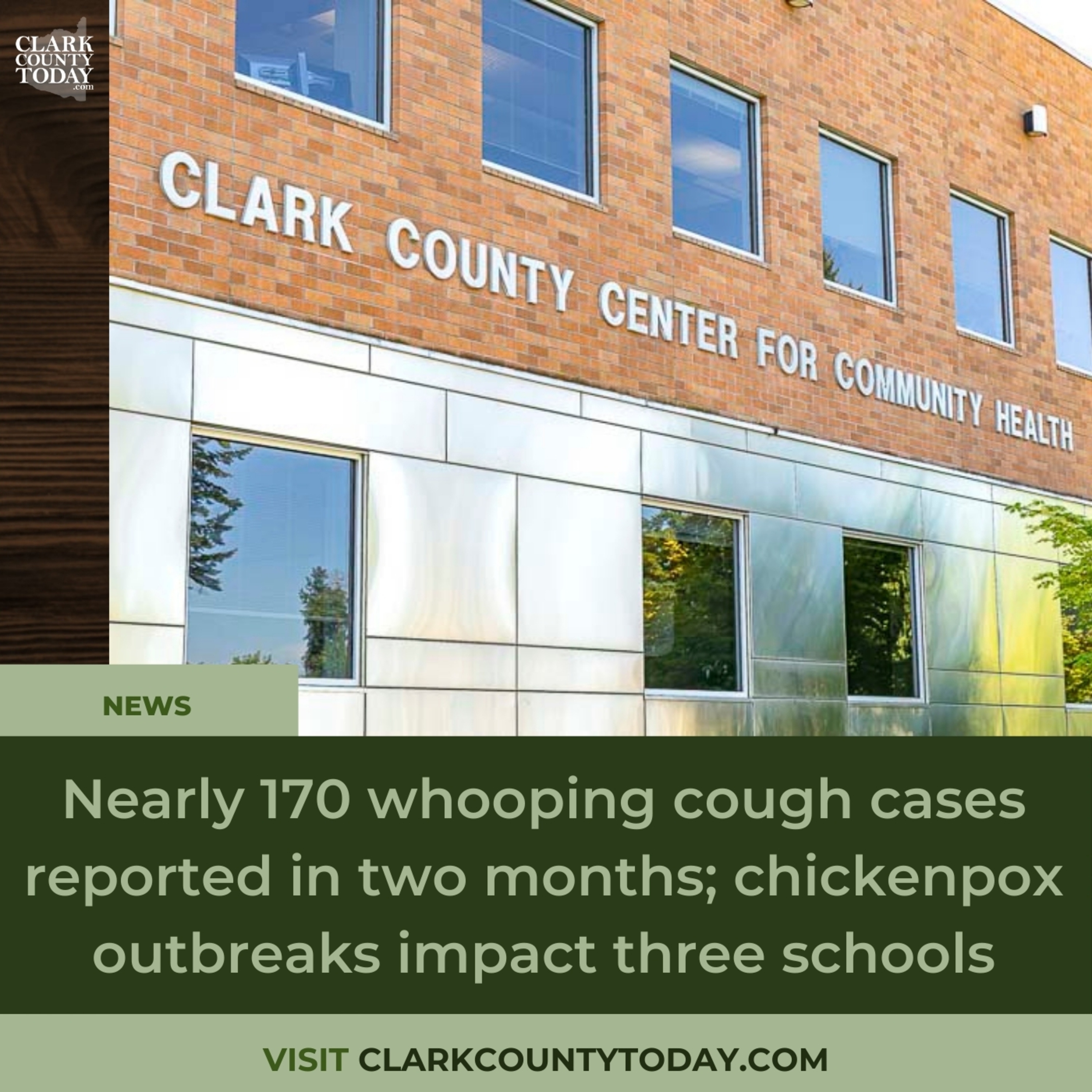 Clark County Today News Podcast - Nearly 170 whooping cough cases ...