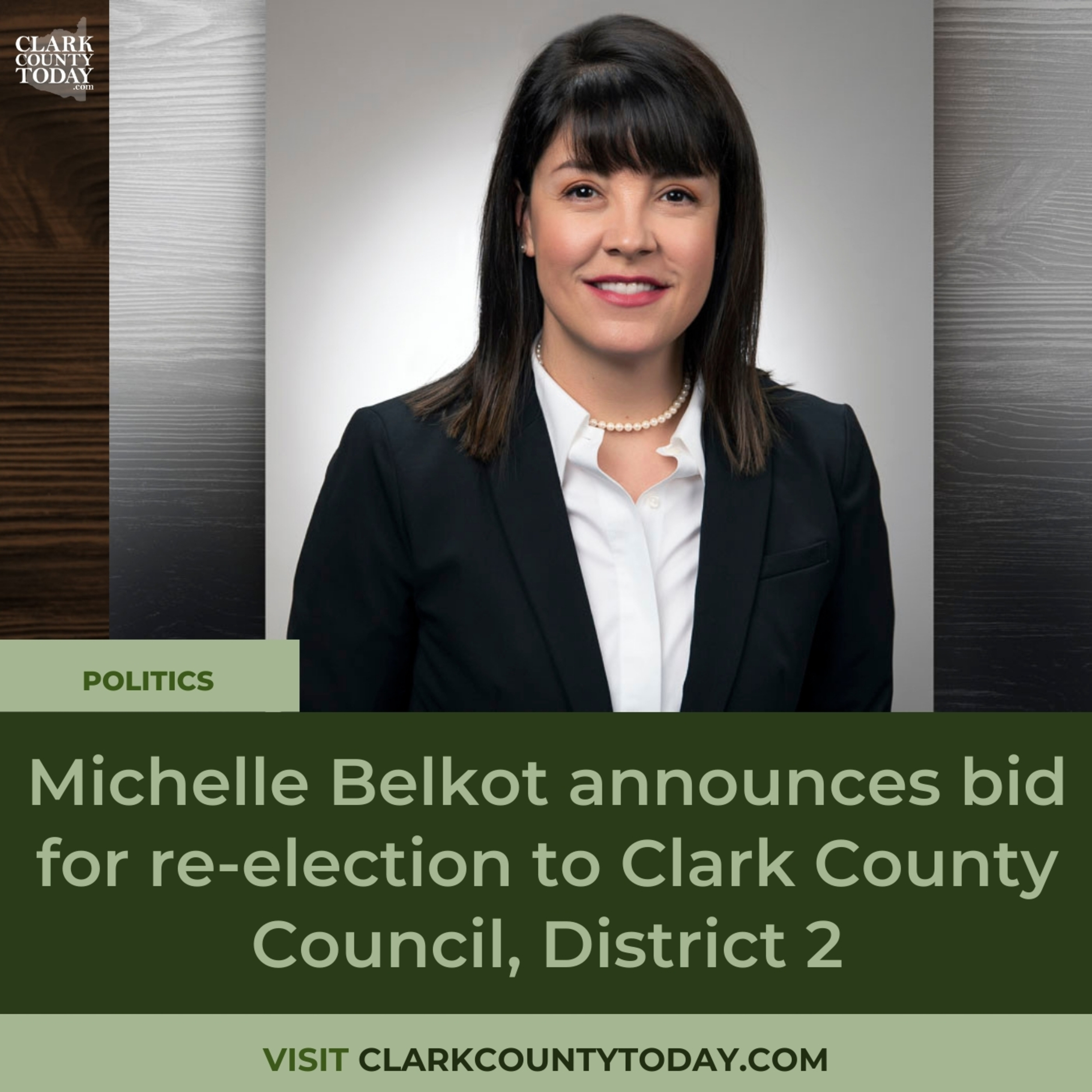 Clark County Today News Podcast - Michelle Belkot announces bid for re ...