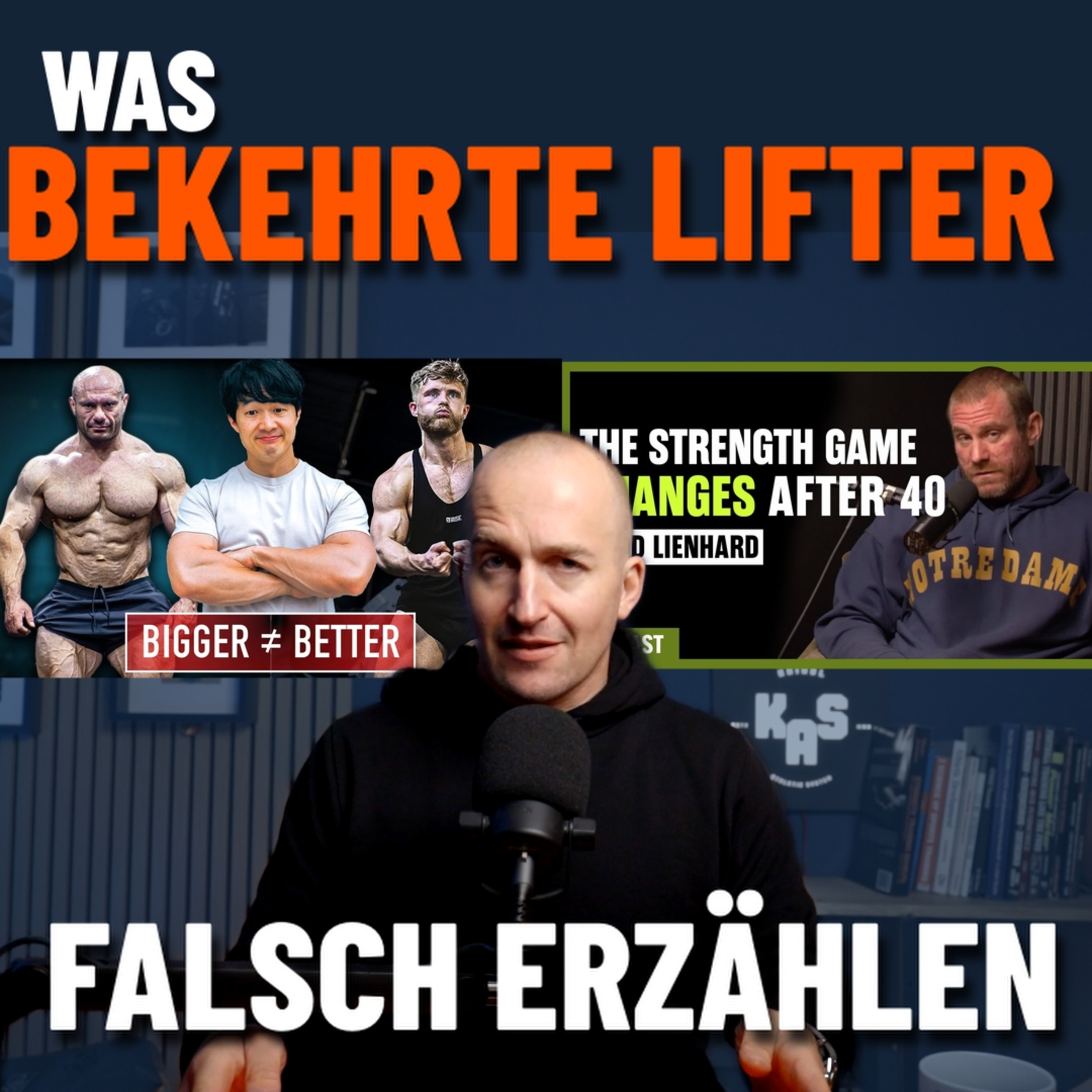 Bekehrte Lifter & TRT: Warum Fitnessinfos kaputt sind (Eugene Teo, Judd ...