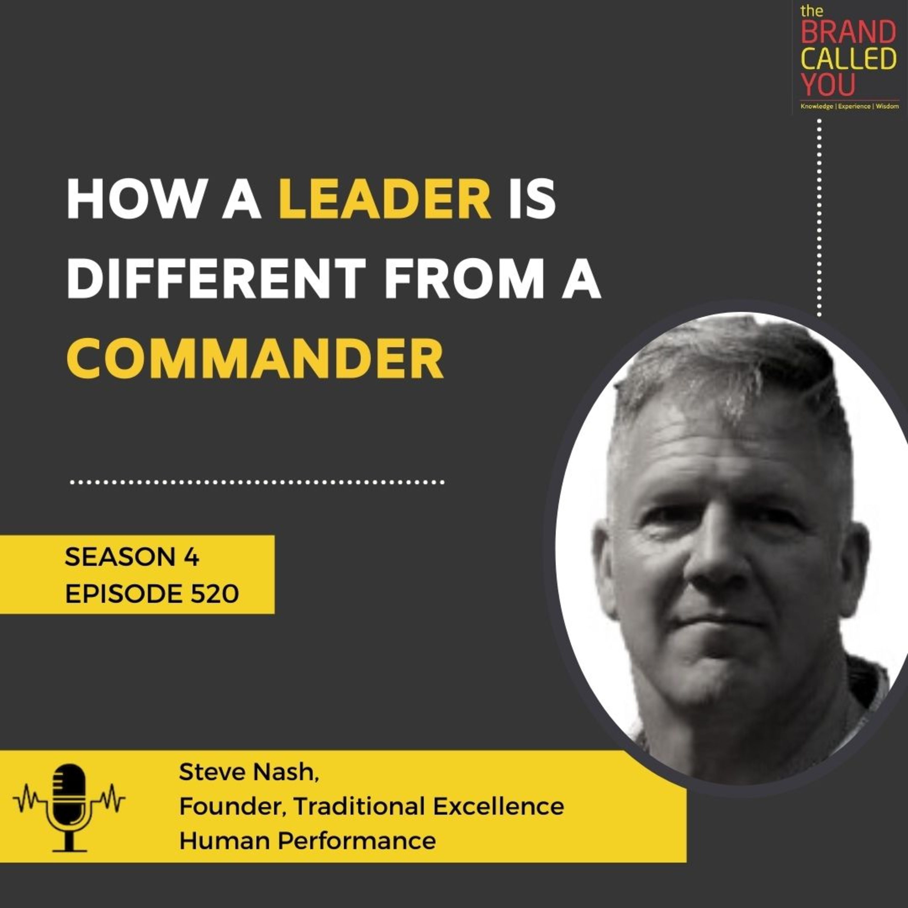 How a Leader is different from a Commander? | Steve Nash, Founder ...