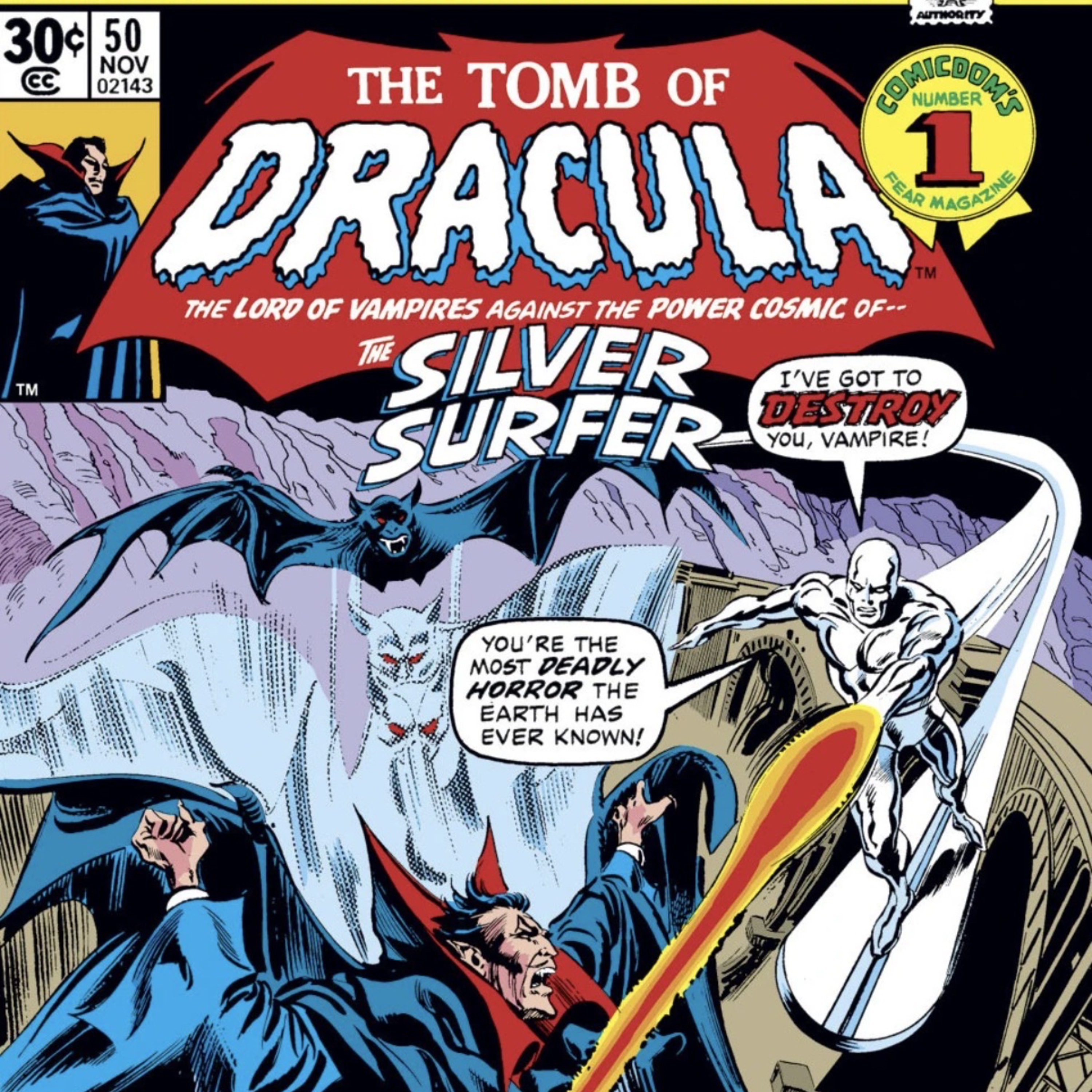 The Bronze Age of Horror Comics! Tomb of Dracula 49/50, 1976 w/Scott ...
