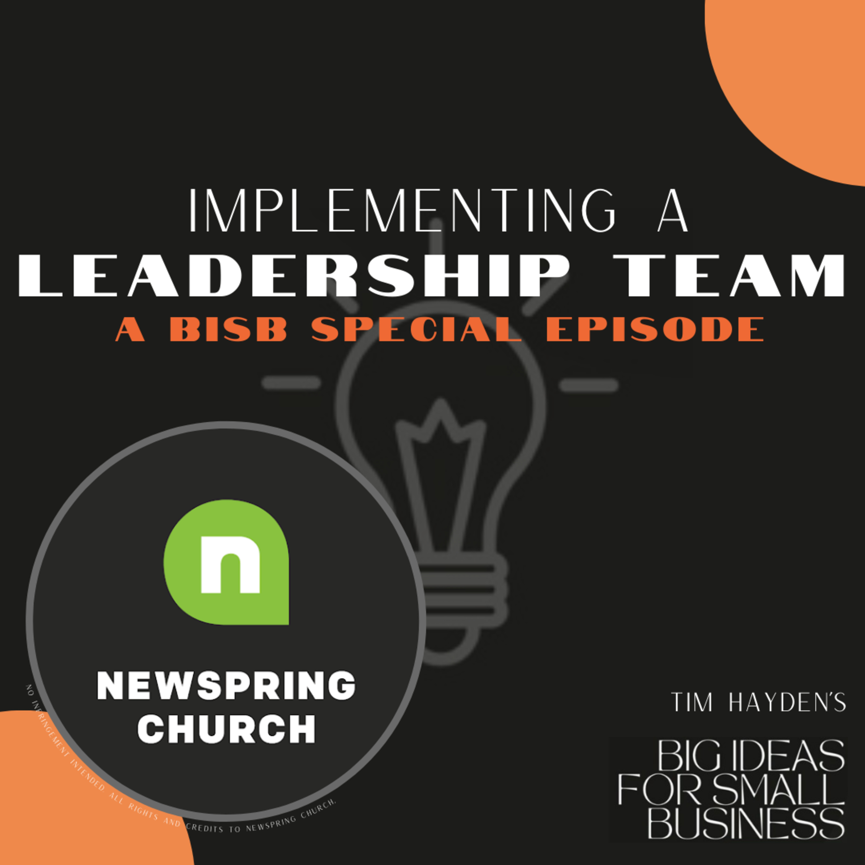 Implementing a Leadership Team | Brad Cooper, Tim Hayden, Michael Brown ...