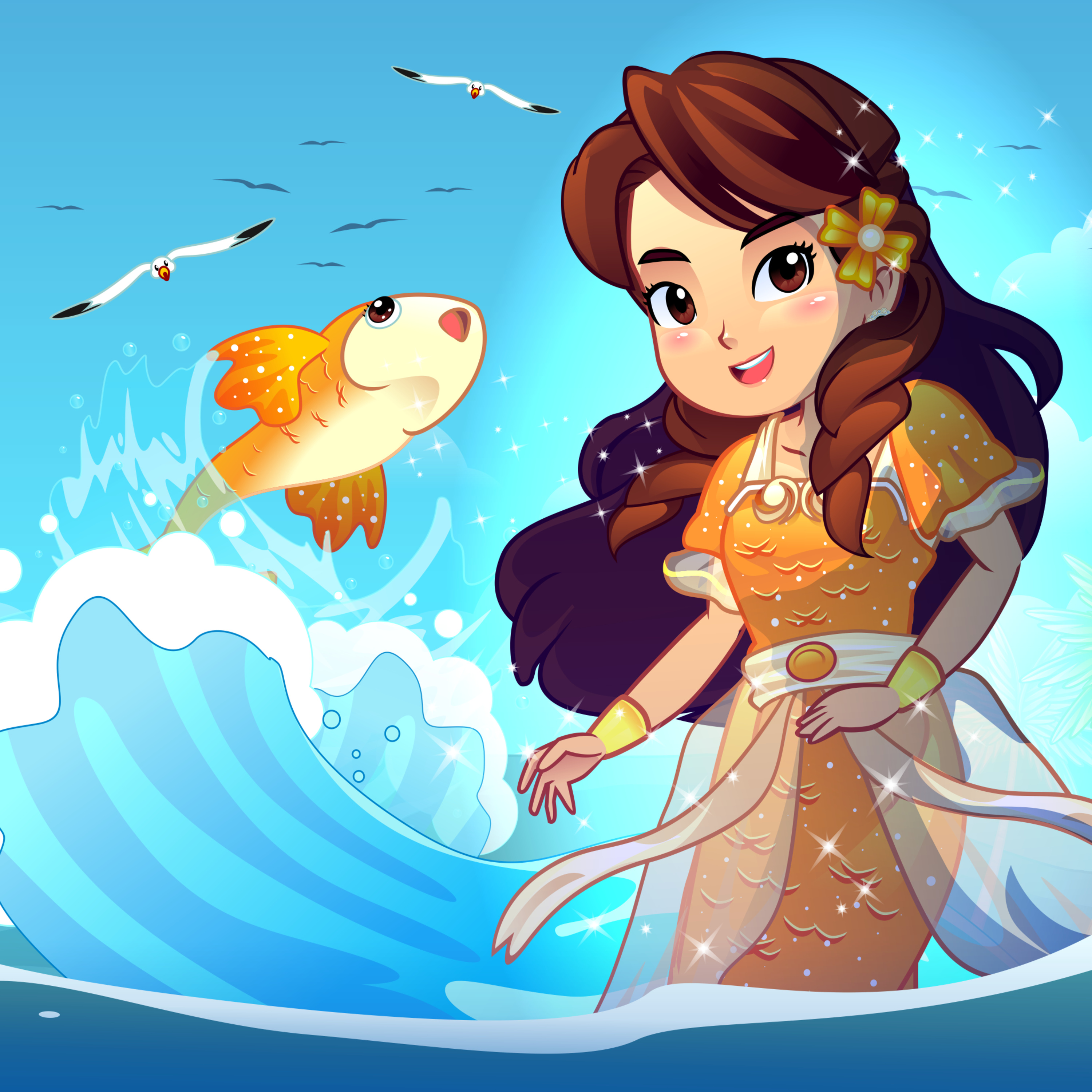 Putri Ikan - Asal Usul Danau Toba | Cerita Rakyat Nusantara – Riri Cerita Anak Interaktif ...