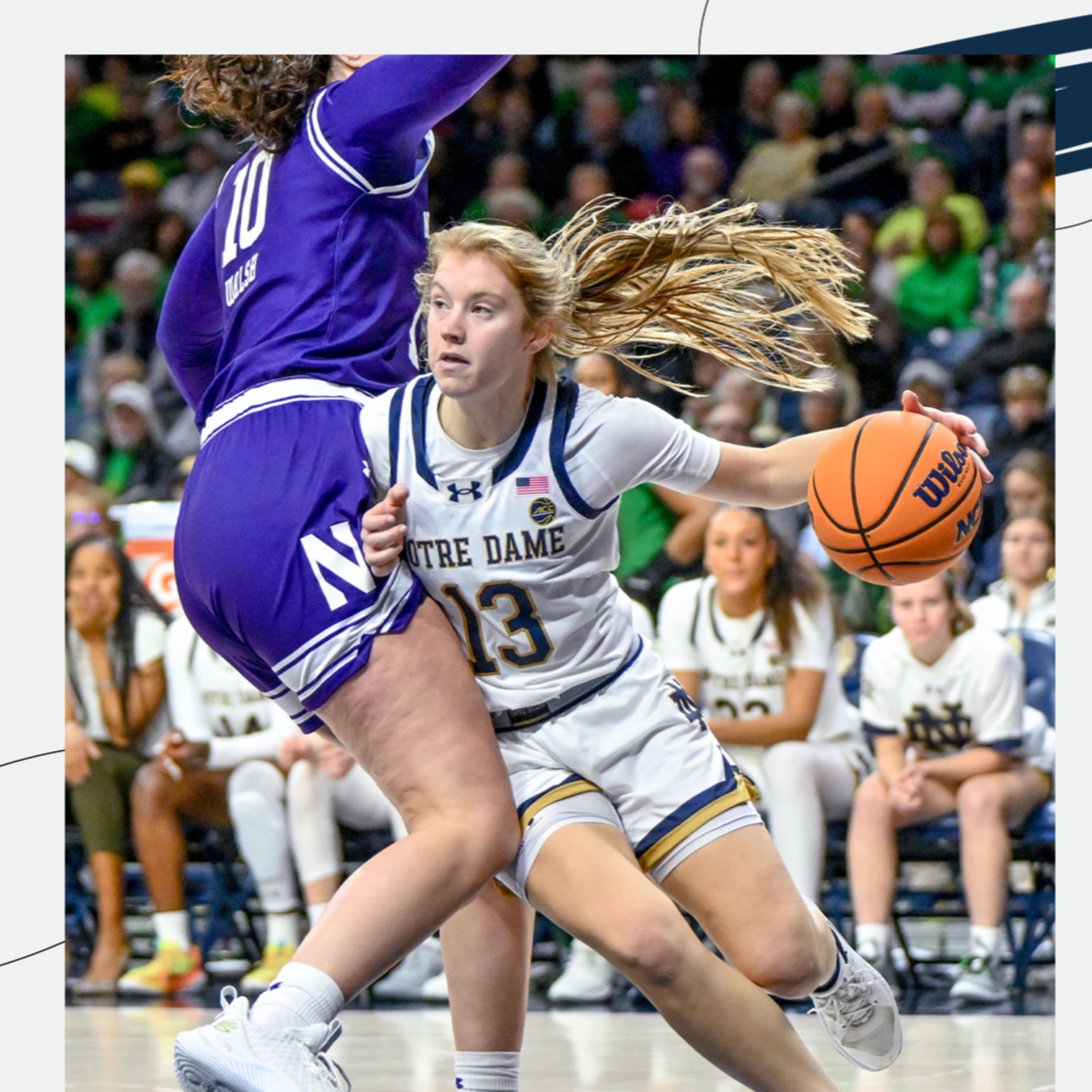 Dimes with Dara | Anna DeWolfe Goes Off For Notre Dame Against FSU +The ...