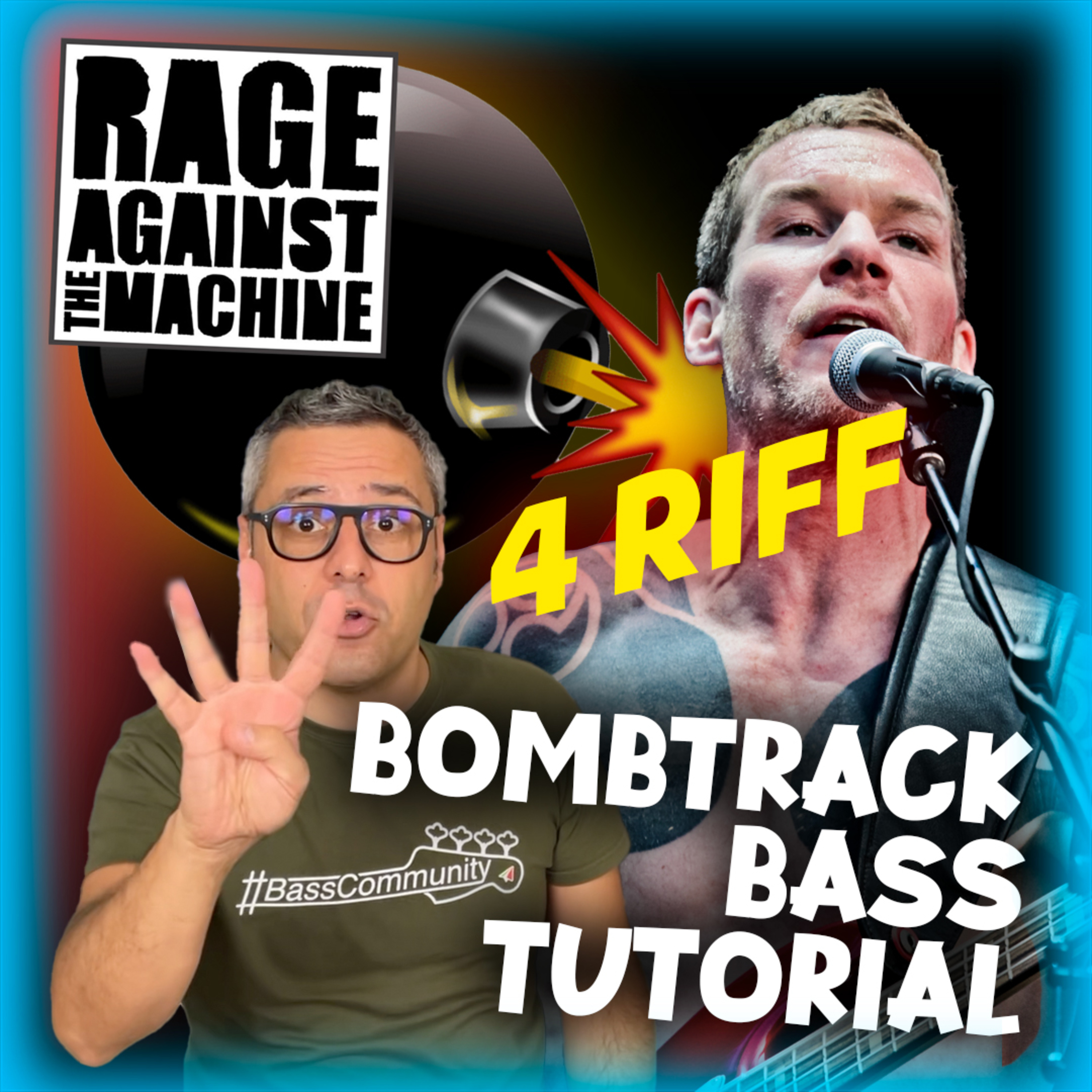 Bombtrack Bass Tutorial - Rage Against The Machine - la traccia di ...