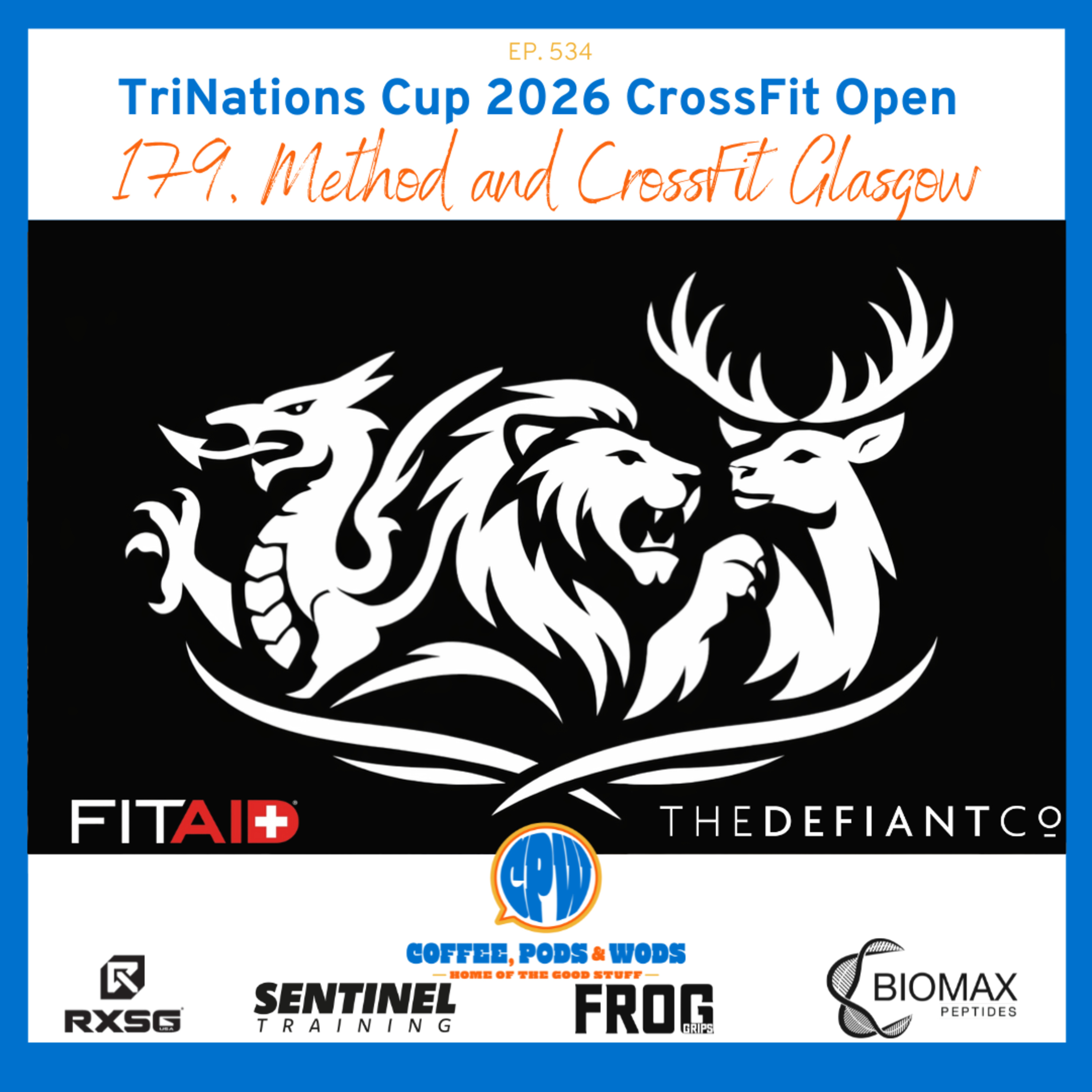 Announcing the TriNations Cup - 2026 CrossFit Open - Coffee, Pods and ...