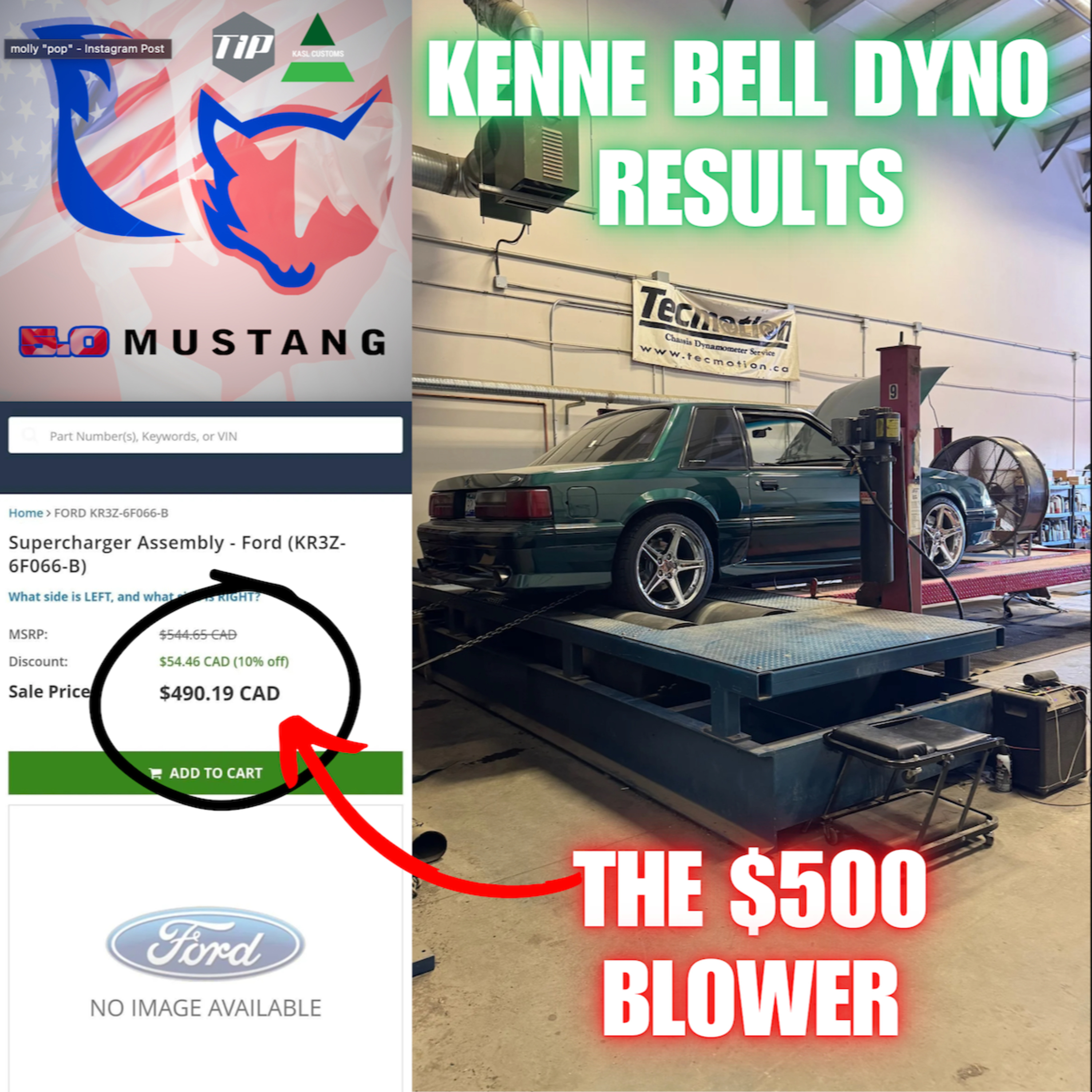 The $500 Dollar Predator Blower & Kenne Bell Dyno Results - Rollin in ...