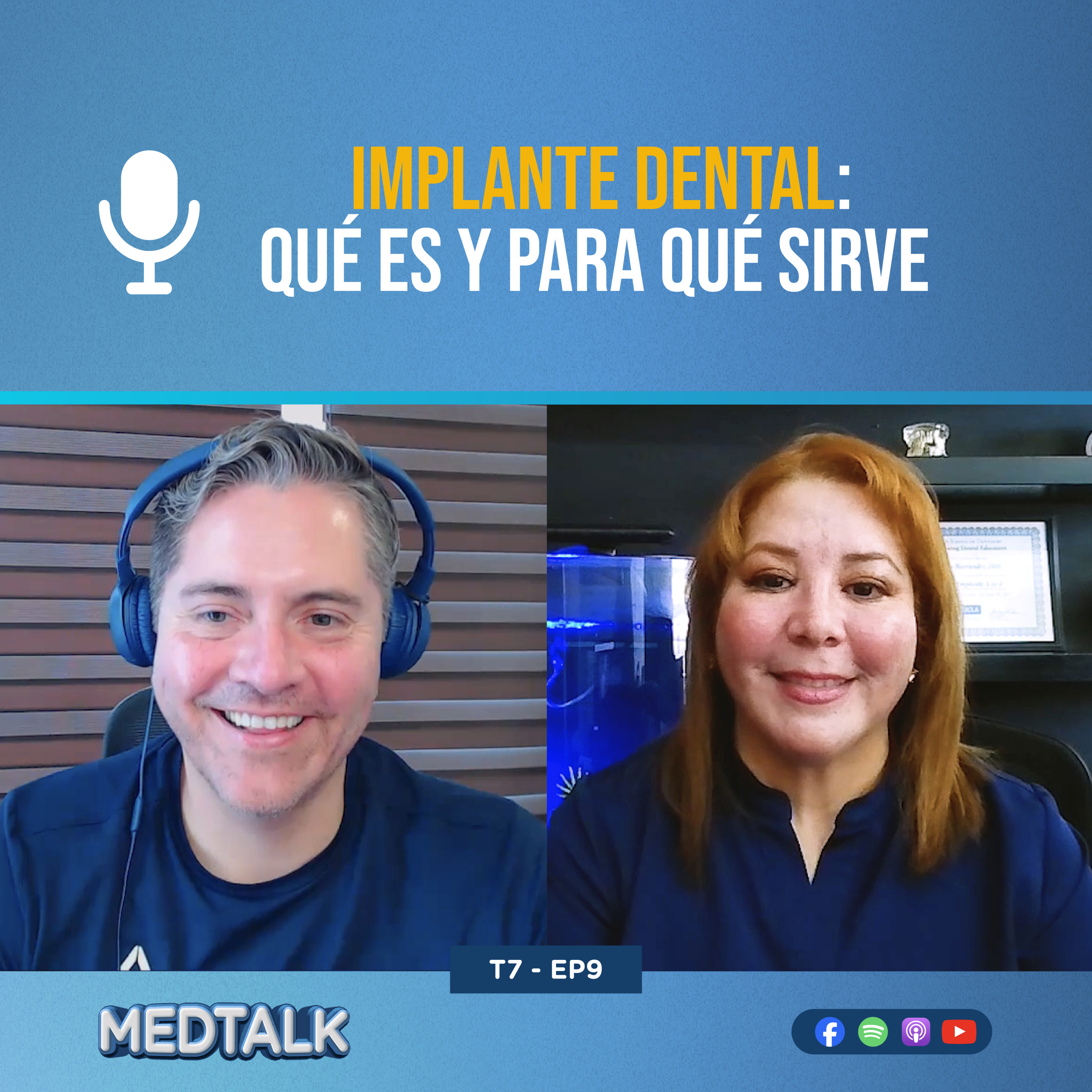Implante dental: Qué es y para qué sirve – MedTalk – Podcast – Podtail