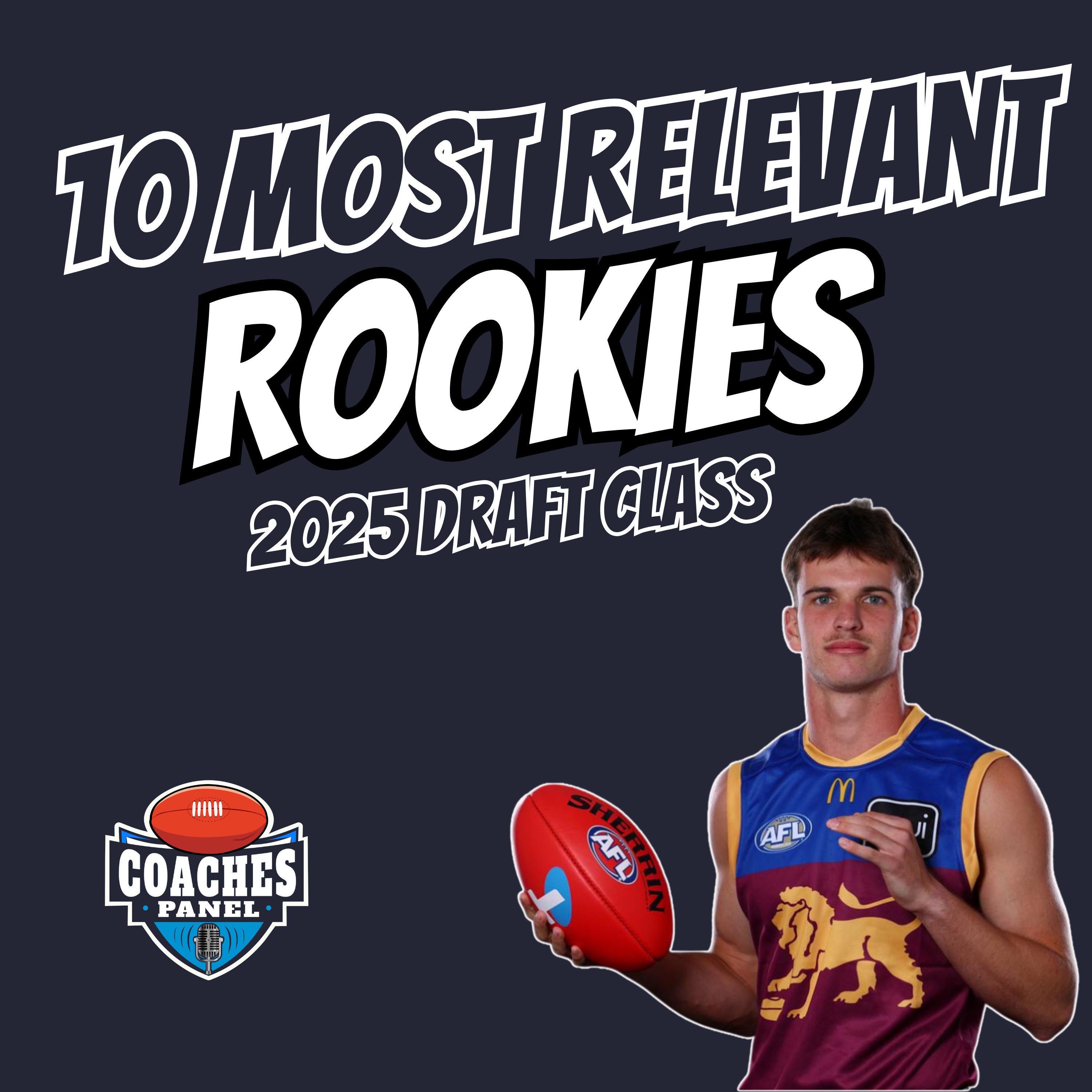 10 Most SuperCoach & AFL Fantasy Relevant Rookies for 2026 - Coaches ...